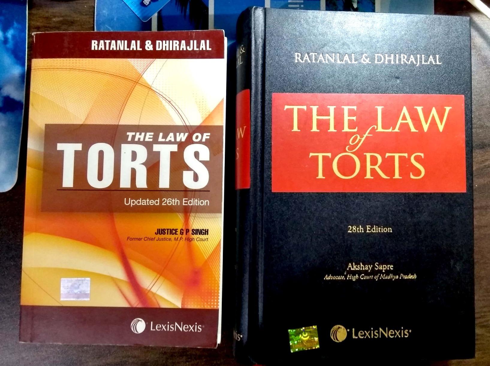 Buy Ratanlal & Dhirajlals The Law Of Torts Book Online at Low Prices in ...