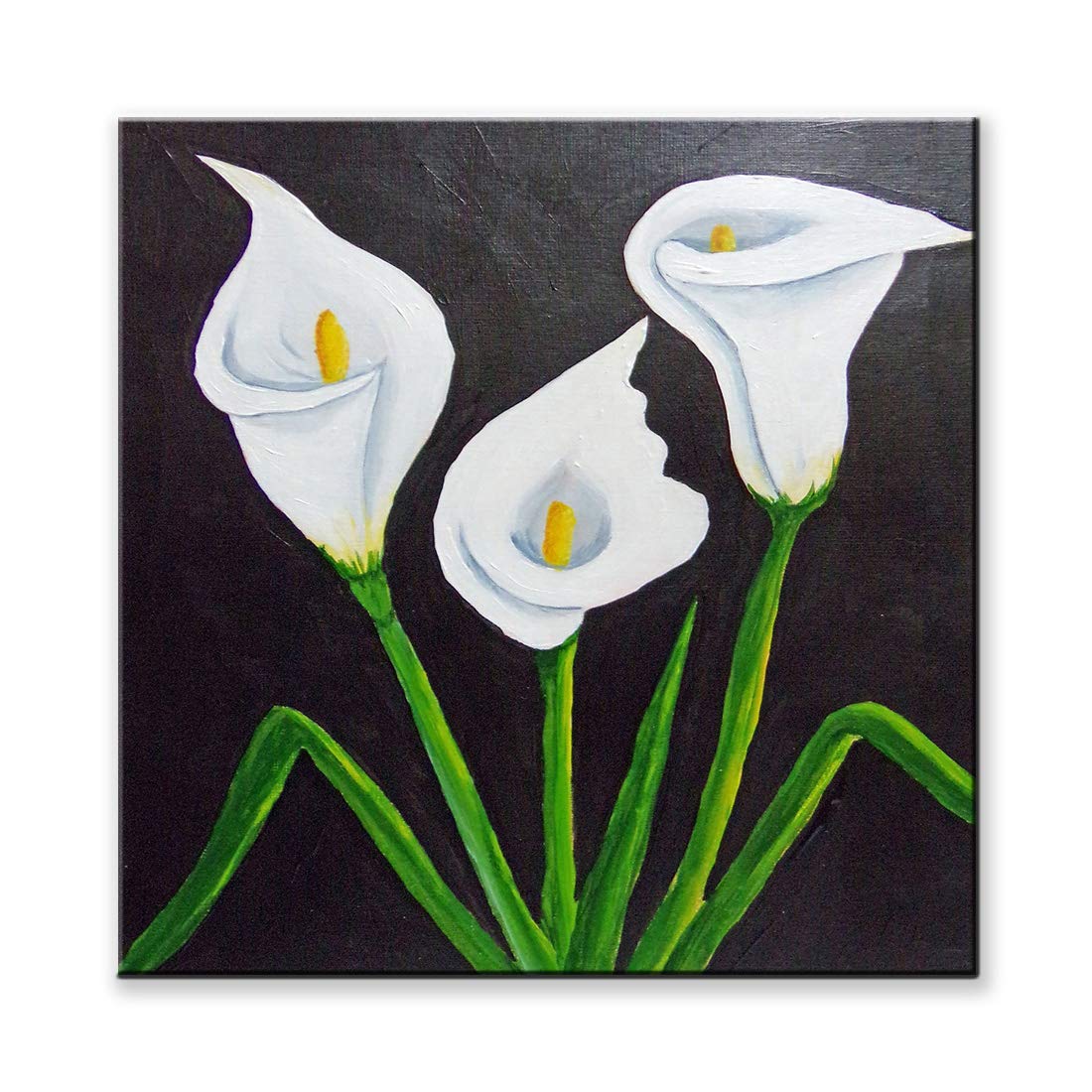 Canvas Painting Flower Designs
