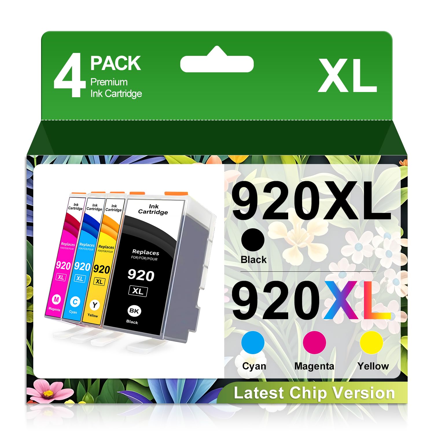 Amazon.com: 920XL Ink Cartridges Combo Pack Compatible HP 920 XL 920XL ...