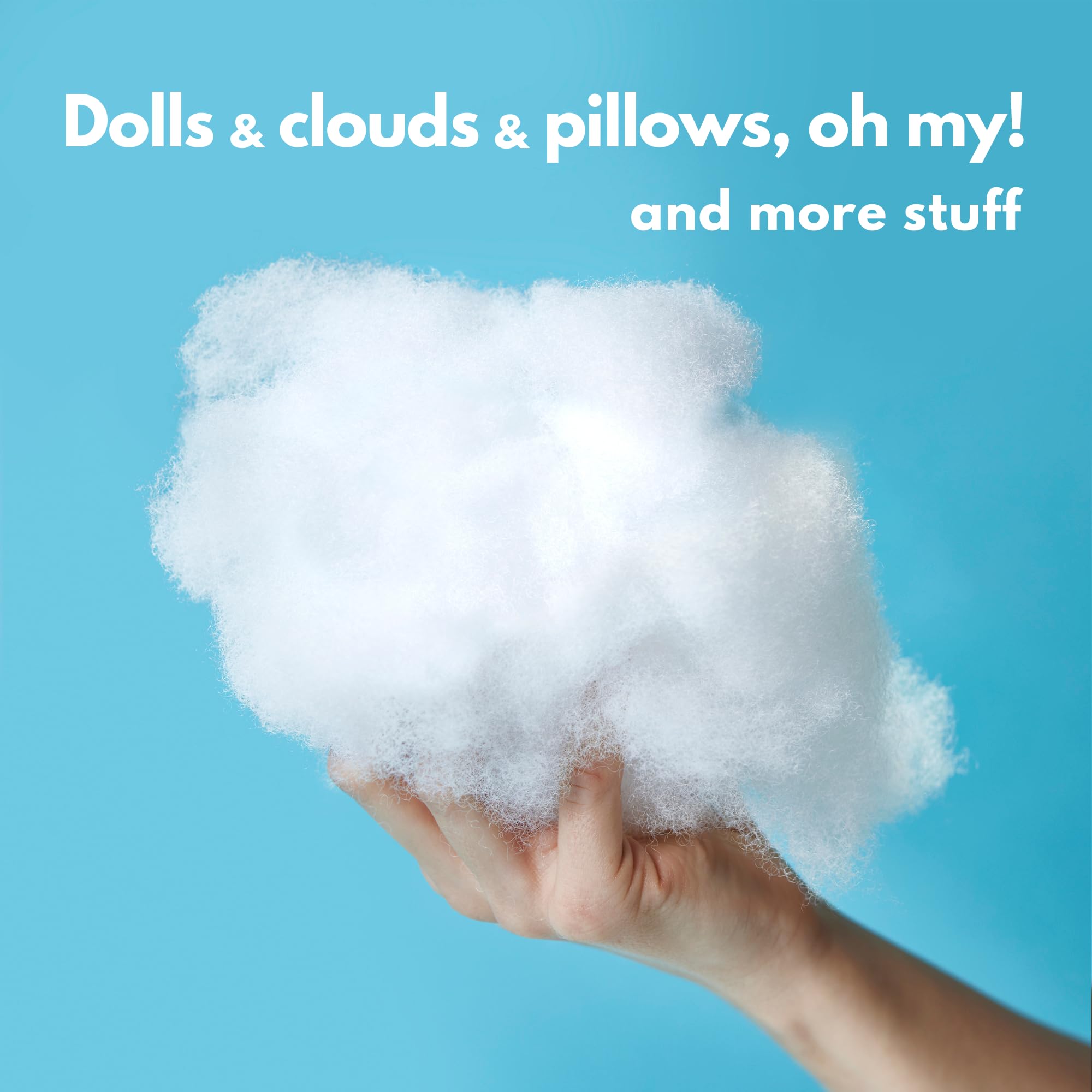 Snapklik.com : SARANDAVE Fiberfill Stuffing, Polyester Stuffing For ...