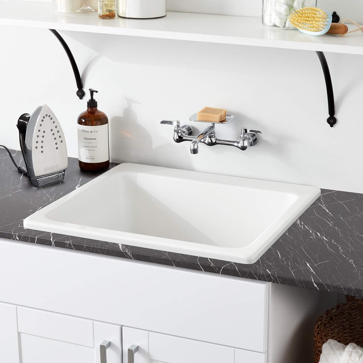 Mustee 10, White - Utility Sinks - Amazon.com