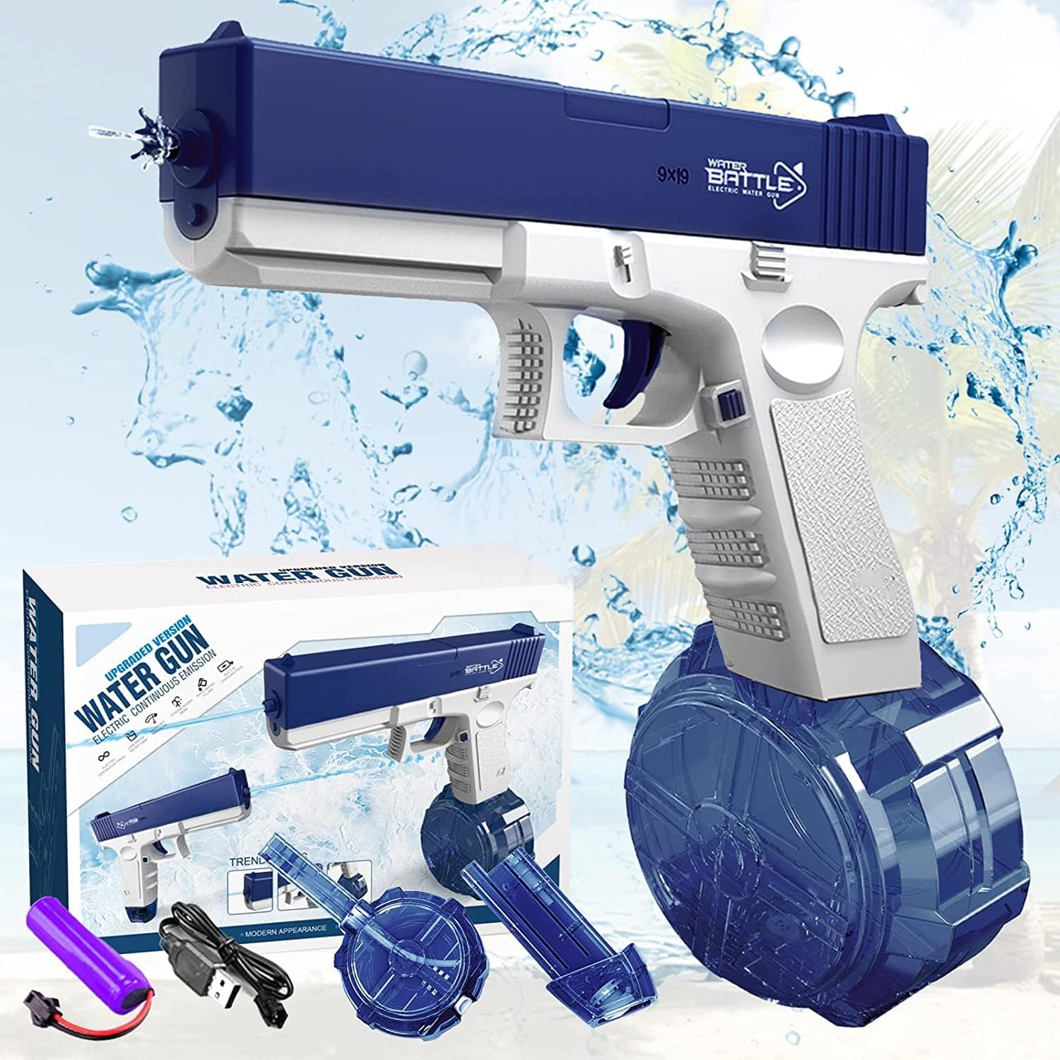 2024 New Electric Water Gun, Water Guns for Adults Kids, Super One ...