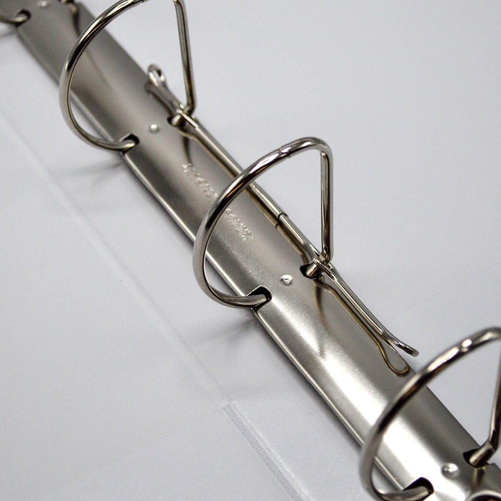 Buy Leitz 4-Ring 3-Inch Premium A4 Sized European View Binder, White ...