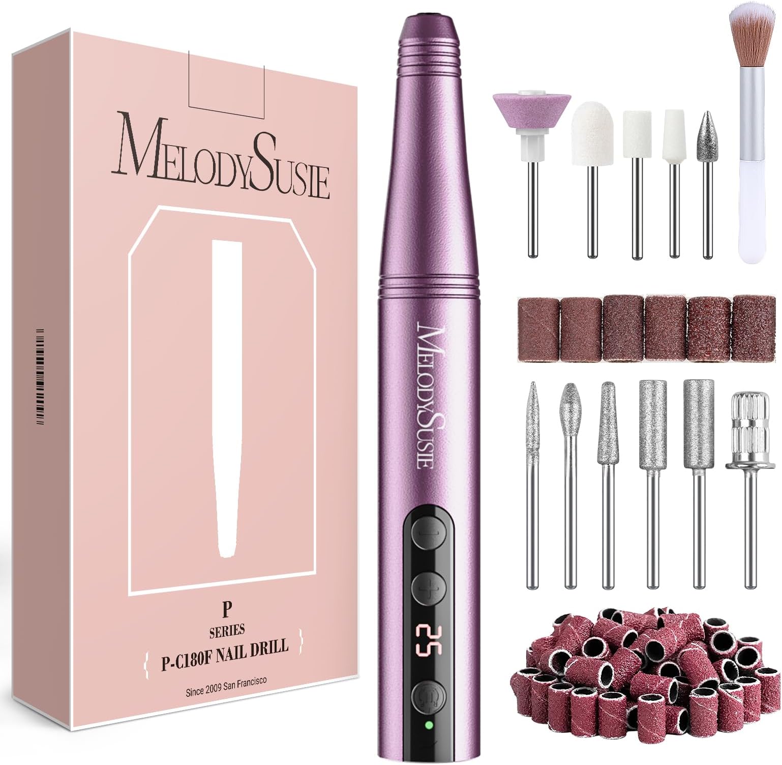 Amazon.com: Portable Electric Nail Drill, Compact Electrical ...