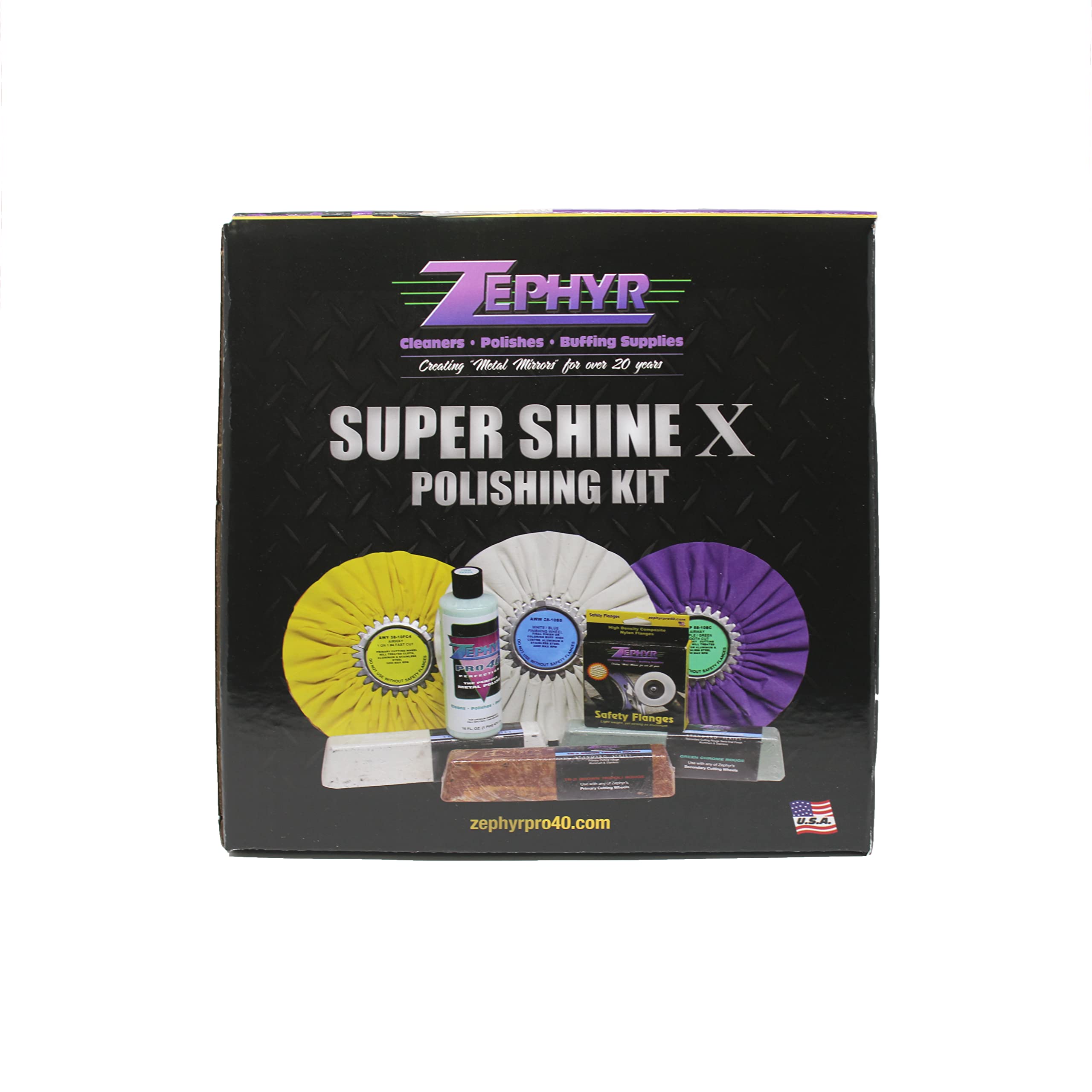 Buy Zephyr Custom Polishing Products Super Shine X Aluminum Polishing ...