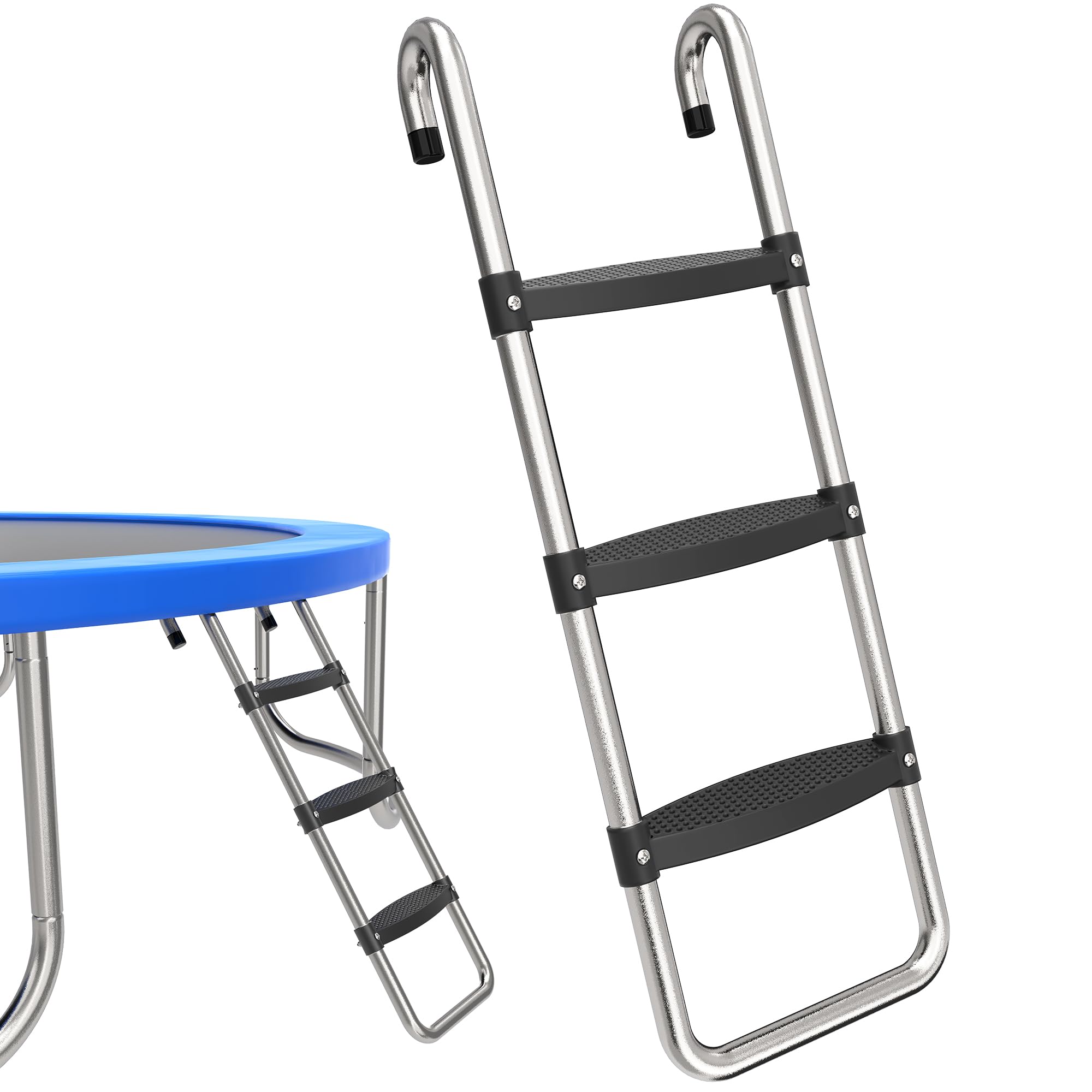 Snapklik.com : Trampoline Ladder, 3 Steps Trampoline Ladders, Universal ...