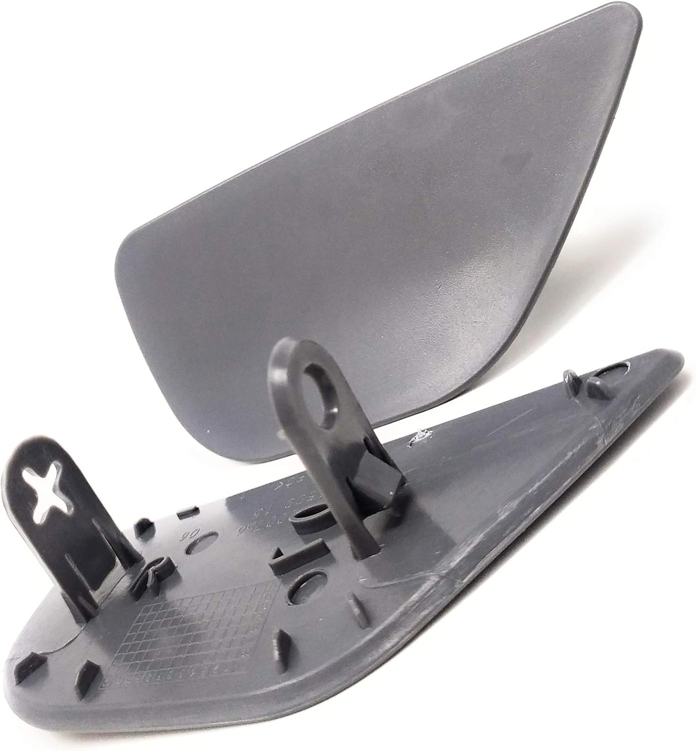 Amazon.com: 2Pcs Front Bumper Headlight Headlamp Washer Cap Spray Cover ...