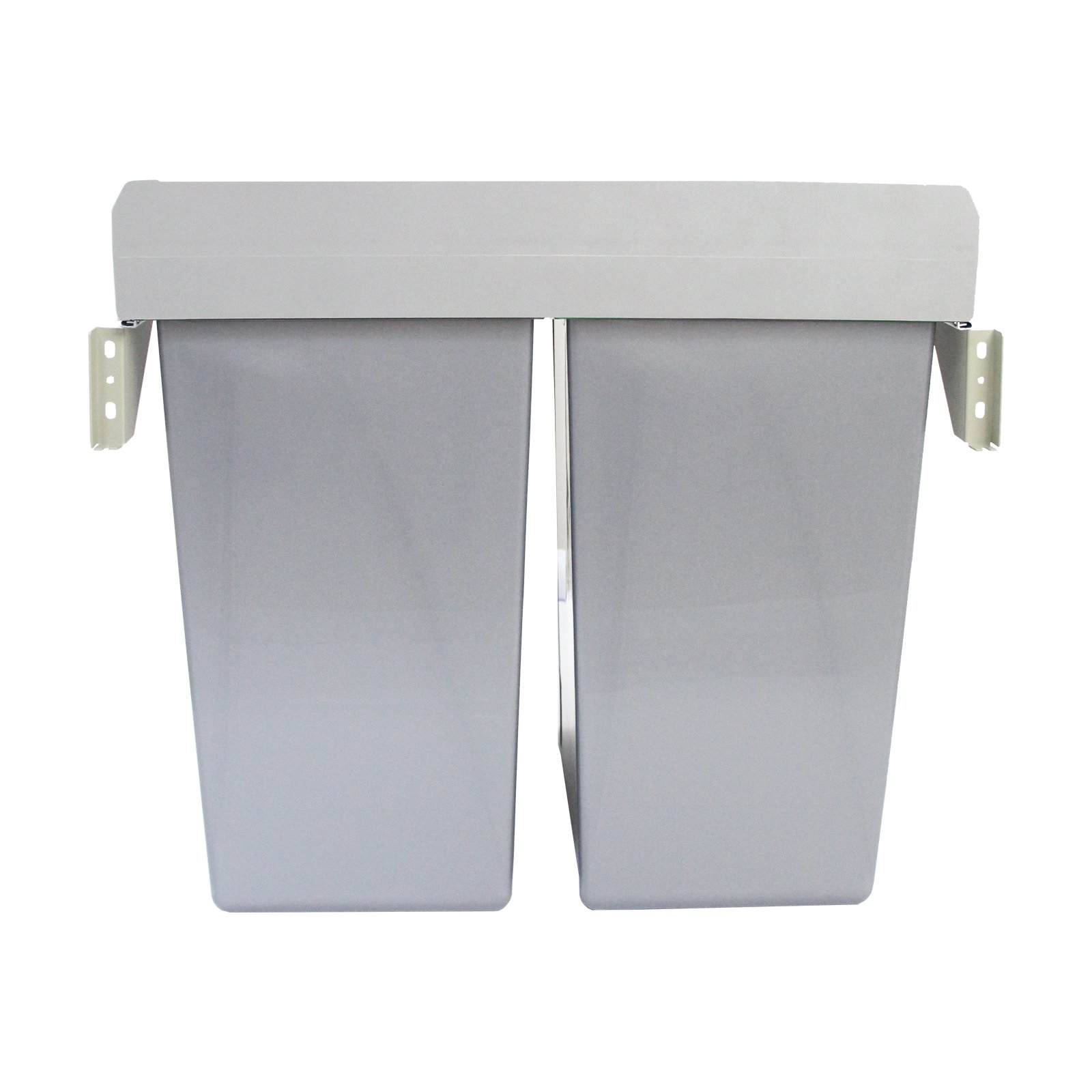 KuKoo Pullout Kitchen Bin 90L Soft Close Sliding Recycling Double ...