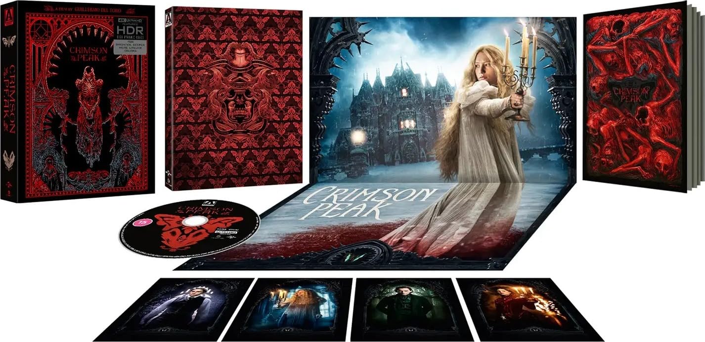 Amazon.com: Crimson Peak - Limited Edition [4K Ultra HD Blu-Ray ...