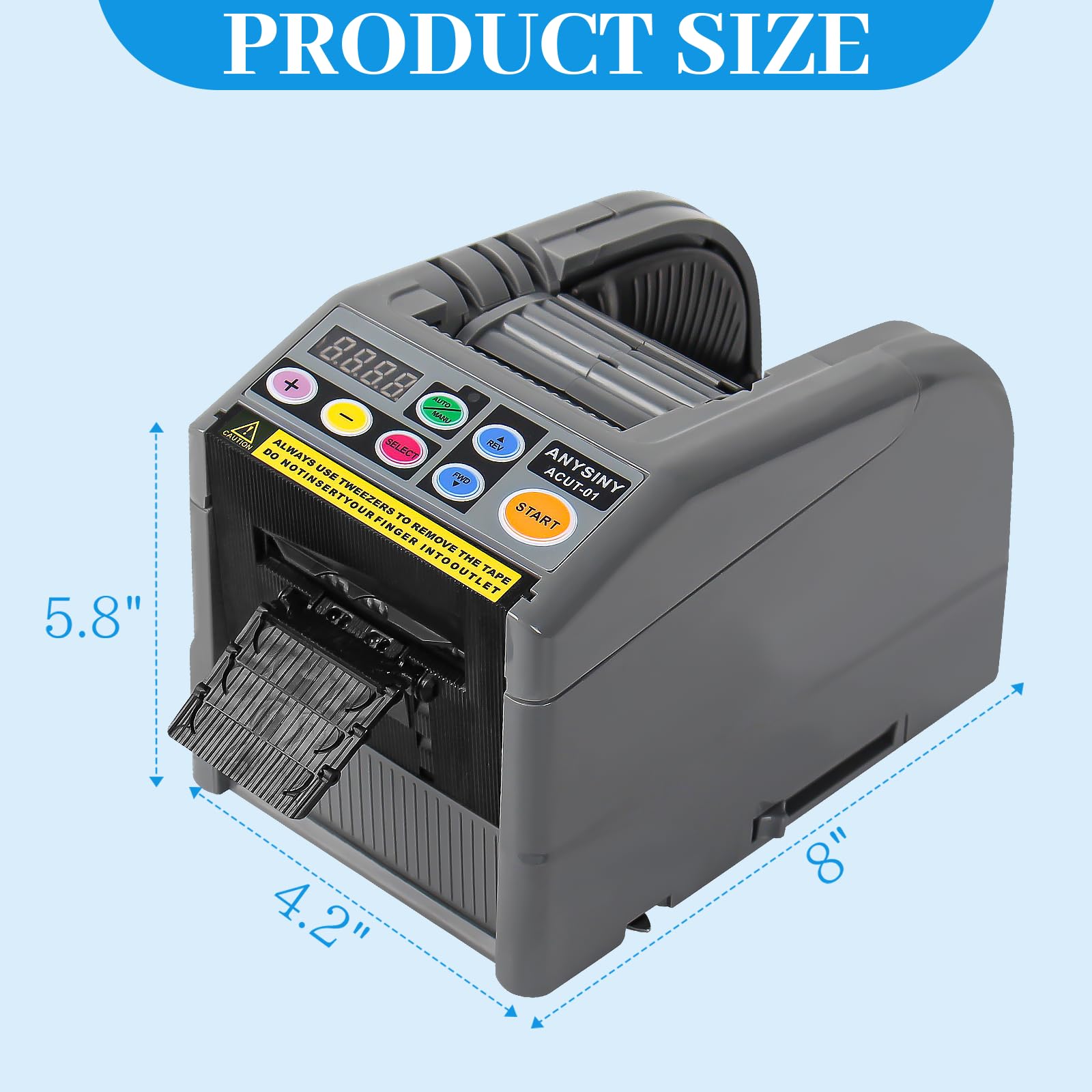 Snapklik.com : Automatic Tape Dispenser,Electric Ribbon Tape Cutter ...