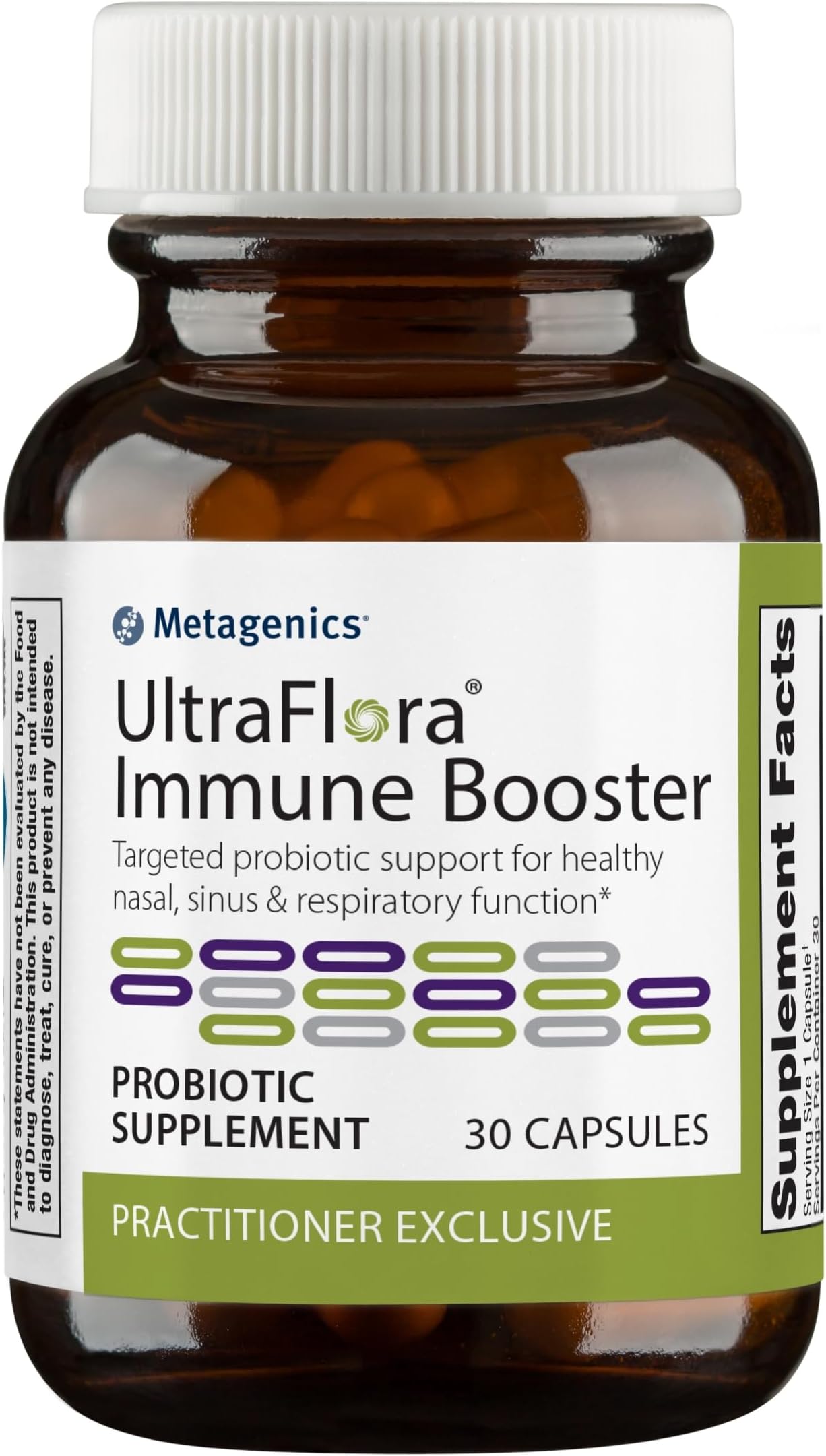 Amazon.com: Metagenics UltraFlora Immune Booster - Daily Probiotic for ...