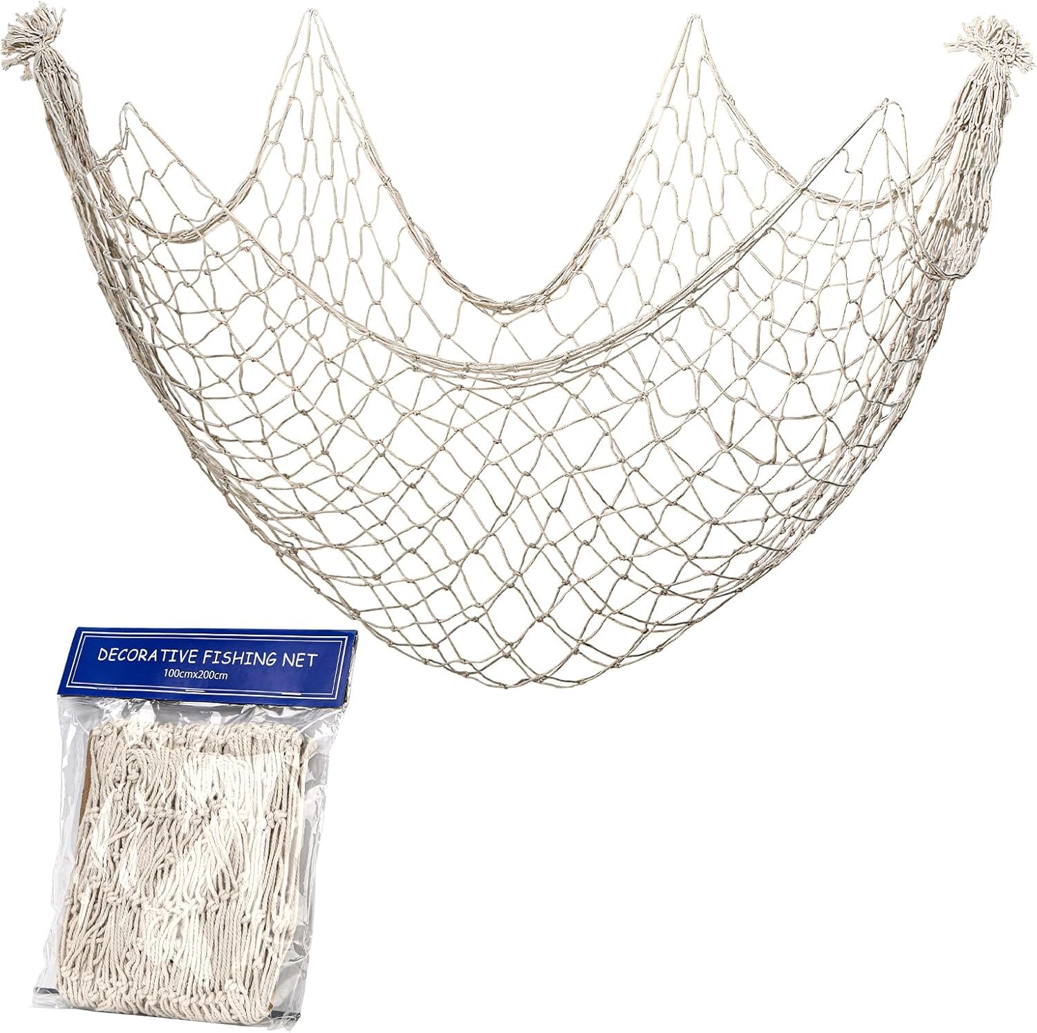 Neouth Fishing Net Decor Fishnet Decor Mediterranean Style ...