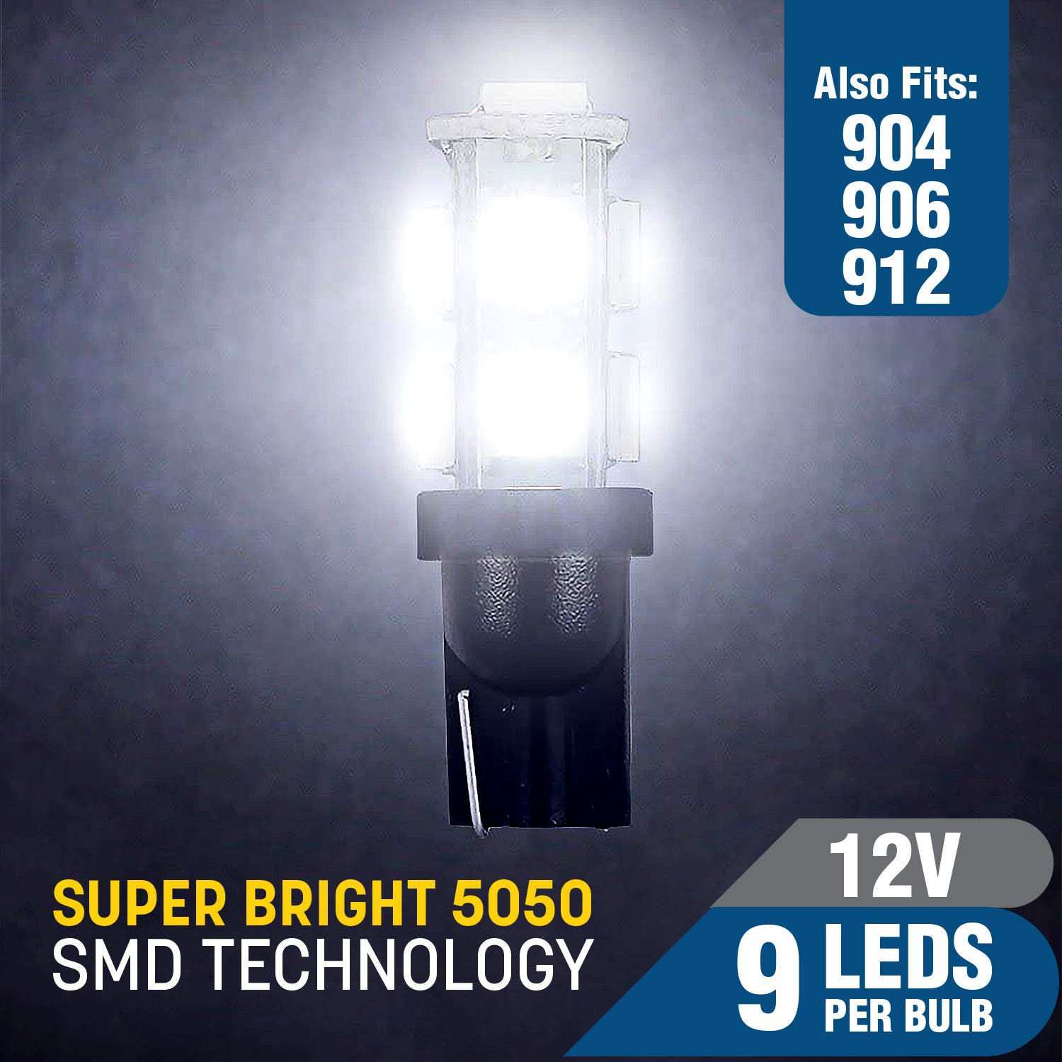 Snapklik.com : Pilot Automotive IL-194W-9WK Replacement White LED Bulb ...