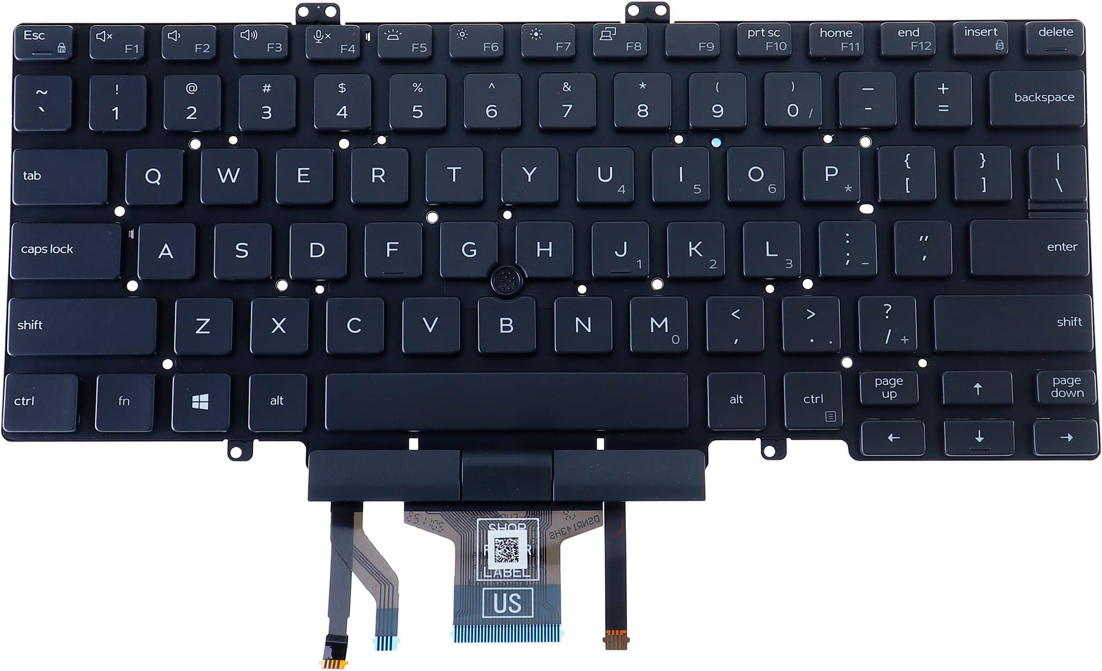Amazon.com: US English Keyboard for Dell Latitude 7400 5400 5401 5410 ...