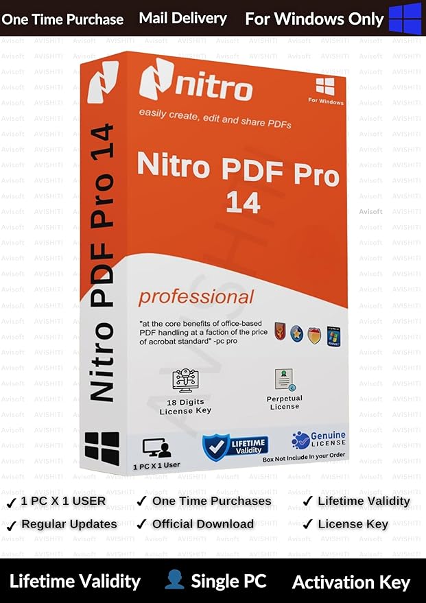 Nitro PDF Pro 14 | 2025–26 Edition | Advanced PDF Editor & Converter ...