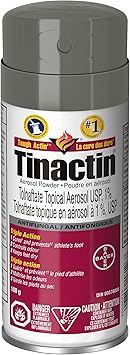 Tinactin Antifungal Aerosol Powder for Athletes Foot Treatment