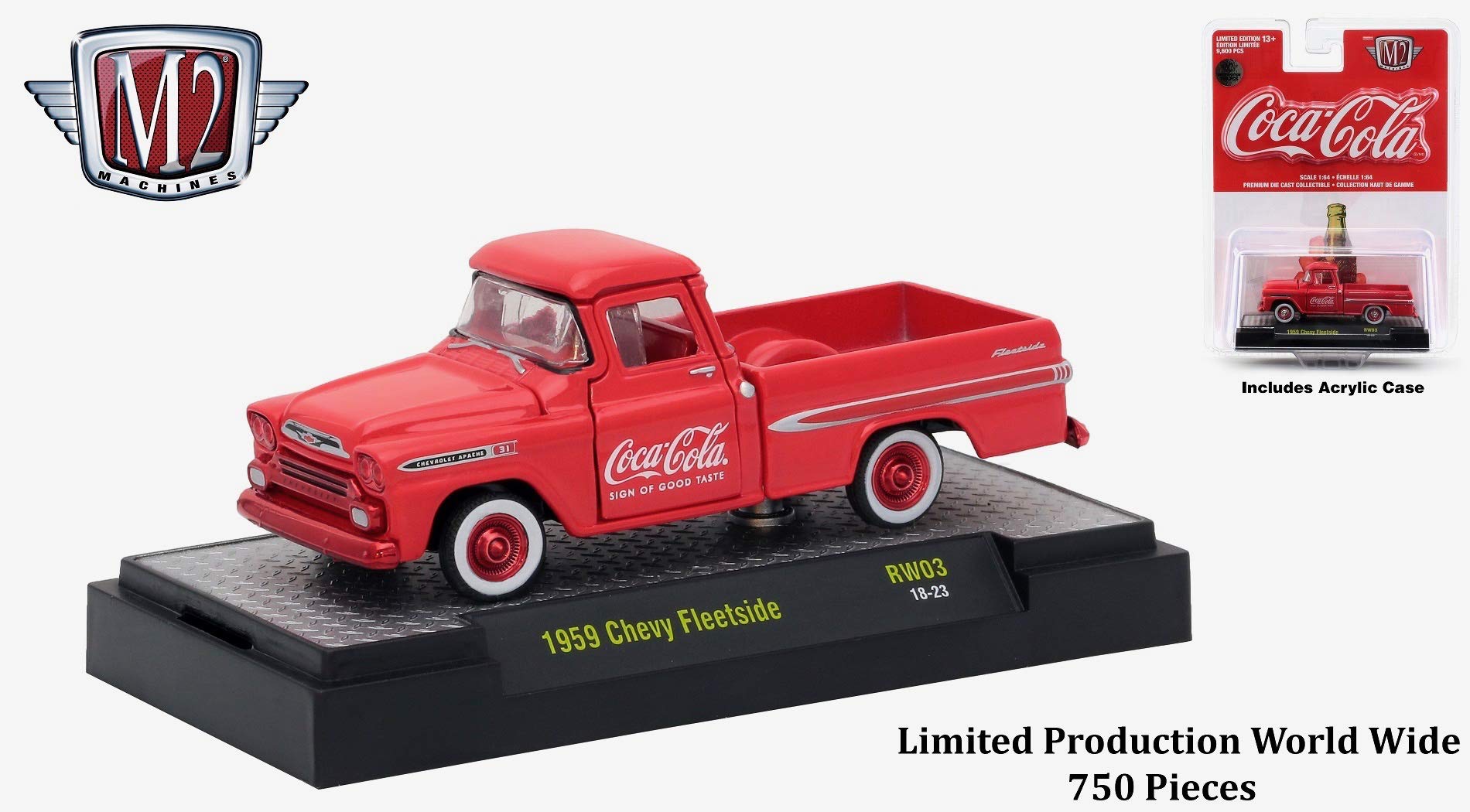 Buy M2 Machines Limited Edition Variant Chase Car 1959 Chevy Fleetside ...