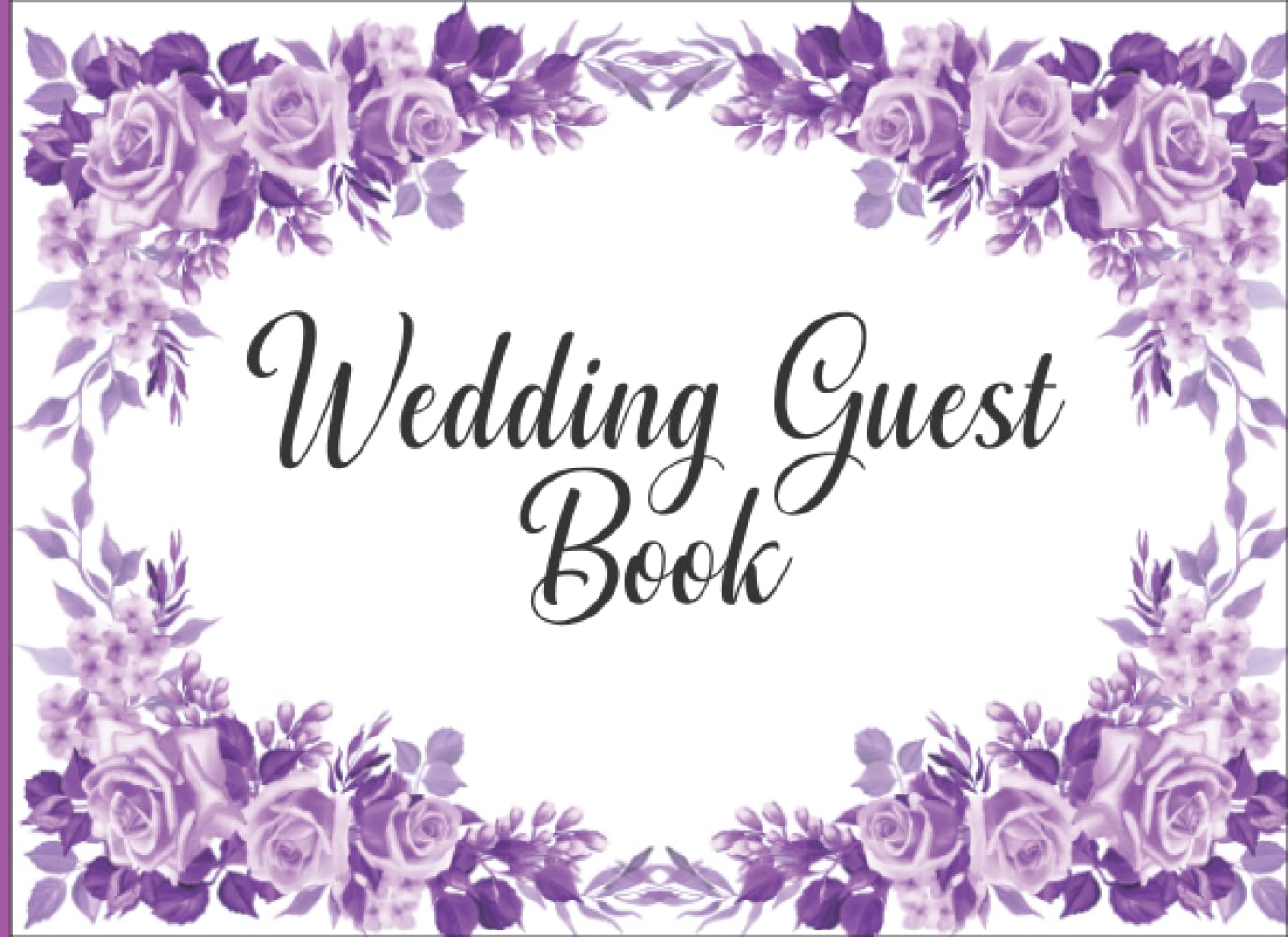Amazon.com: Wedding Guest Book: Registry Sign In Guest Book For Wedding ...