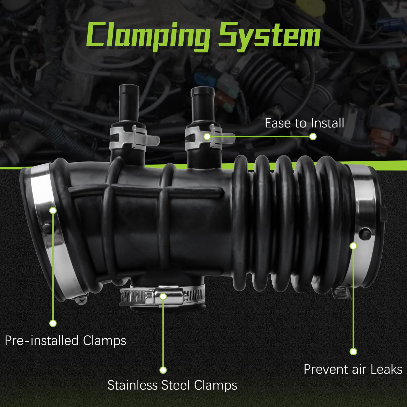 Snapklik.com : 16578-4S100 Air Intake Hose Tube