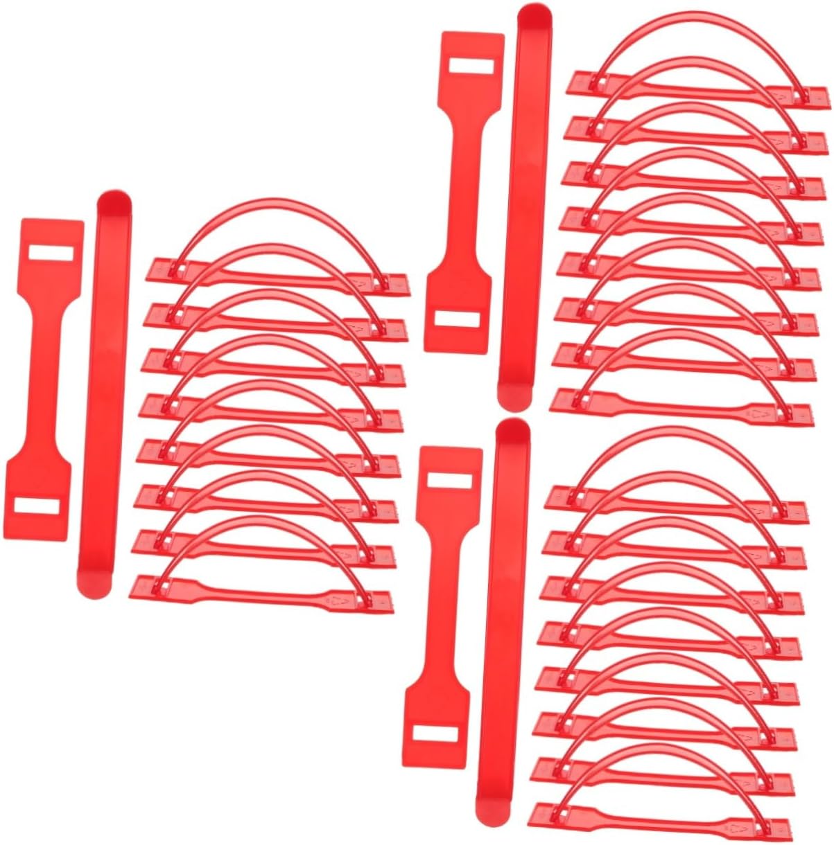 Amazon.com: SOLUSTRE 300 Sets Box Carton Gift Box Handle Lifting Moving ...