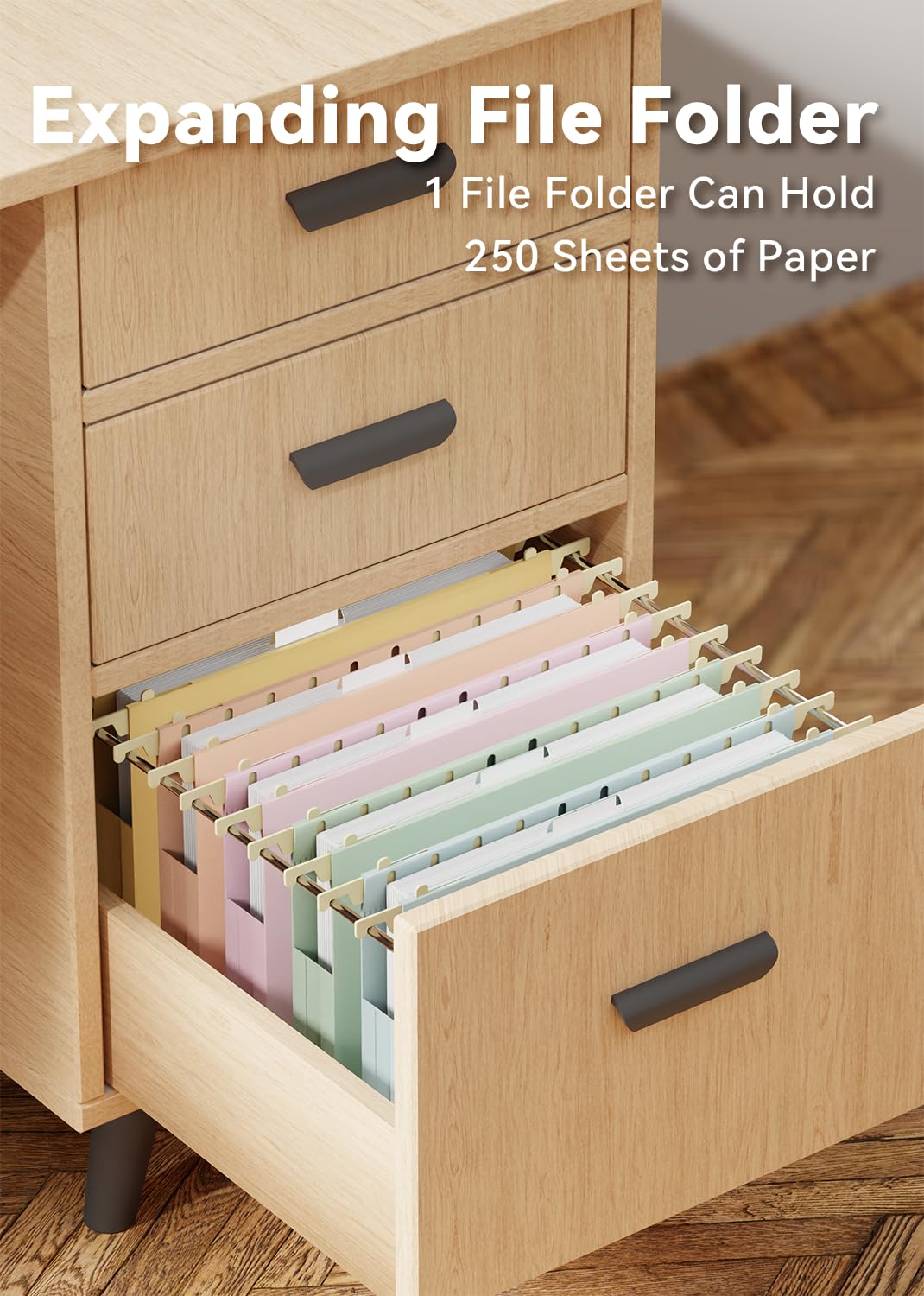 Snapklik.com : Ansook Hanging File Folders Letter Size Extra Capacity ...