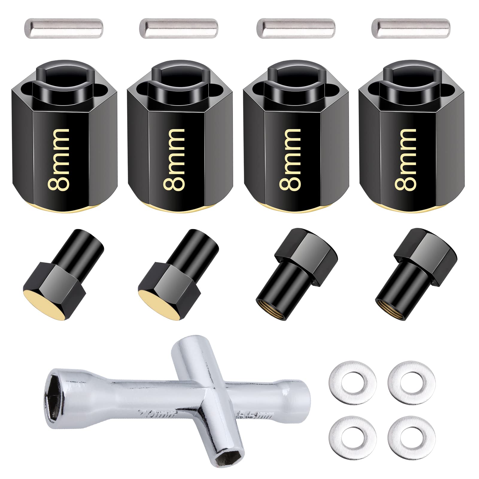 Snapklik.com : HobbyPark Brass Hex Extension For TRX4M Upgrades Parts ...