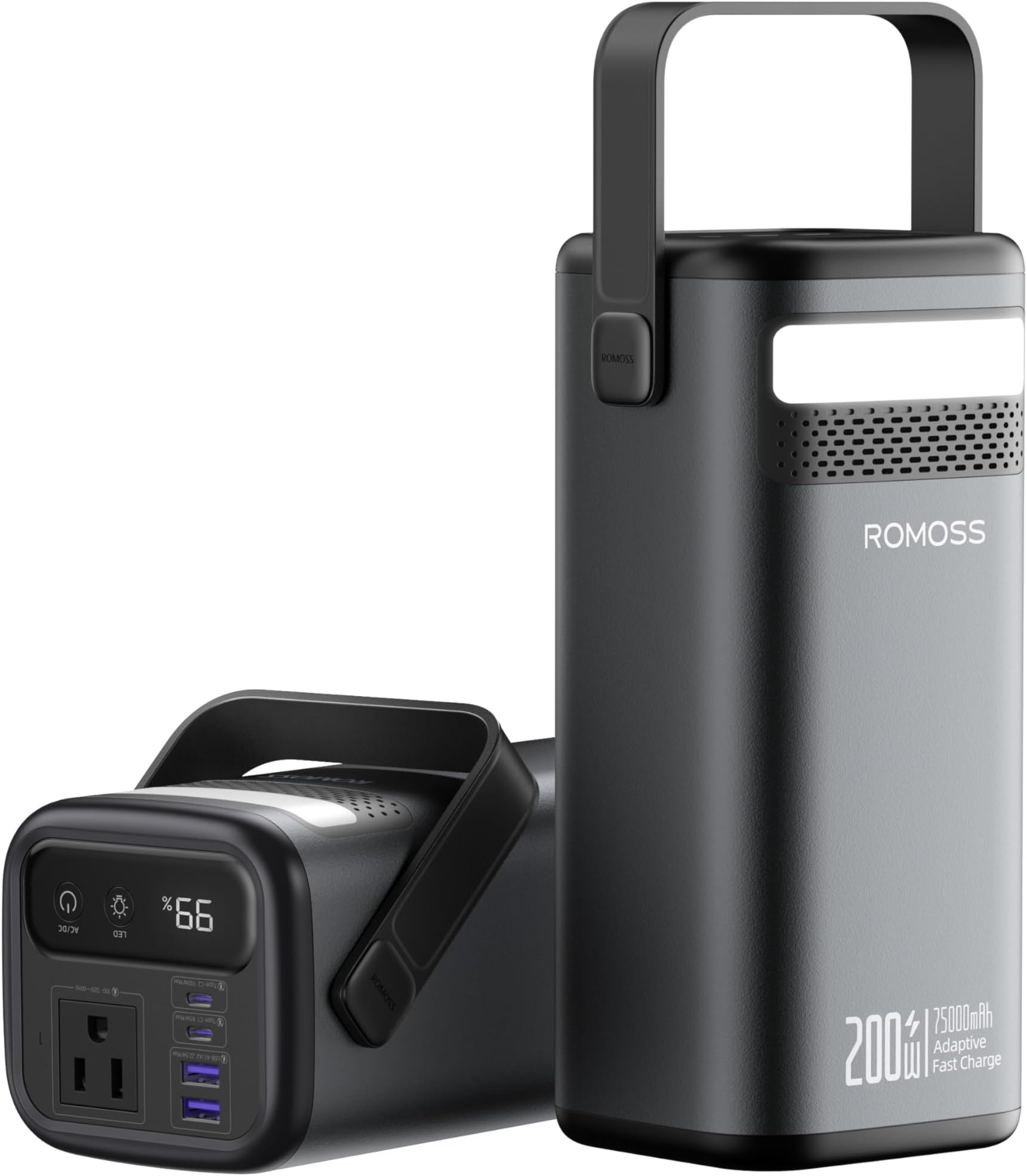 Amazon.com: ROMOSS Power Bank Station 75,000mAh, 240Wh Outdoor Power ...