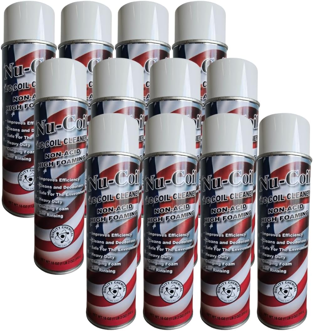 Quality Chemical Nu-Coil AC Coil Cleaner Aerosol Spray - Extra Foam ...