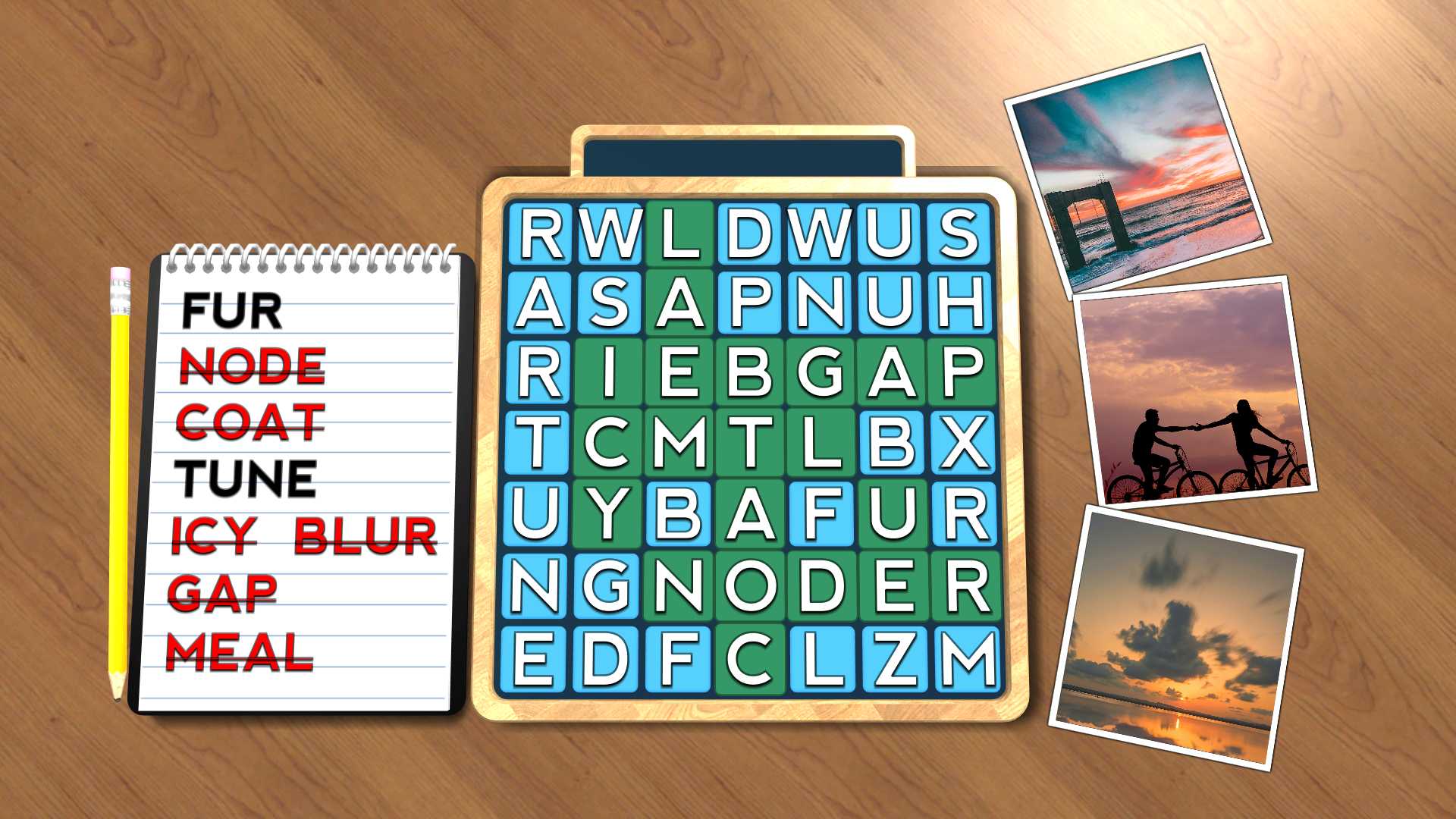 Wordsearch Revealer Clouds TV - App on Amazon Appstore