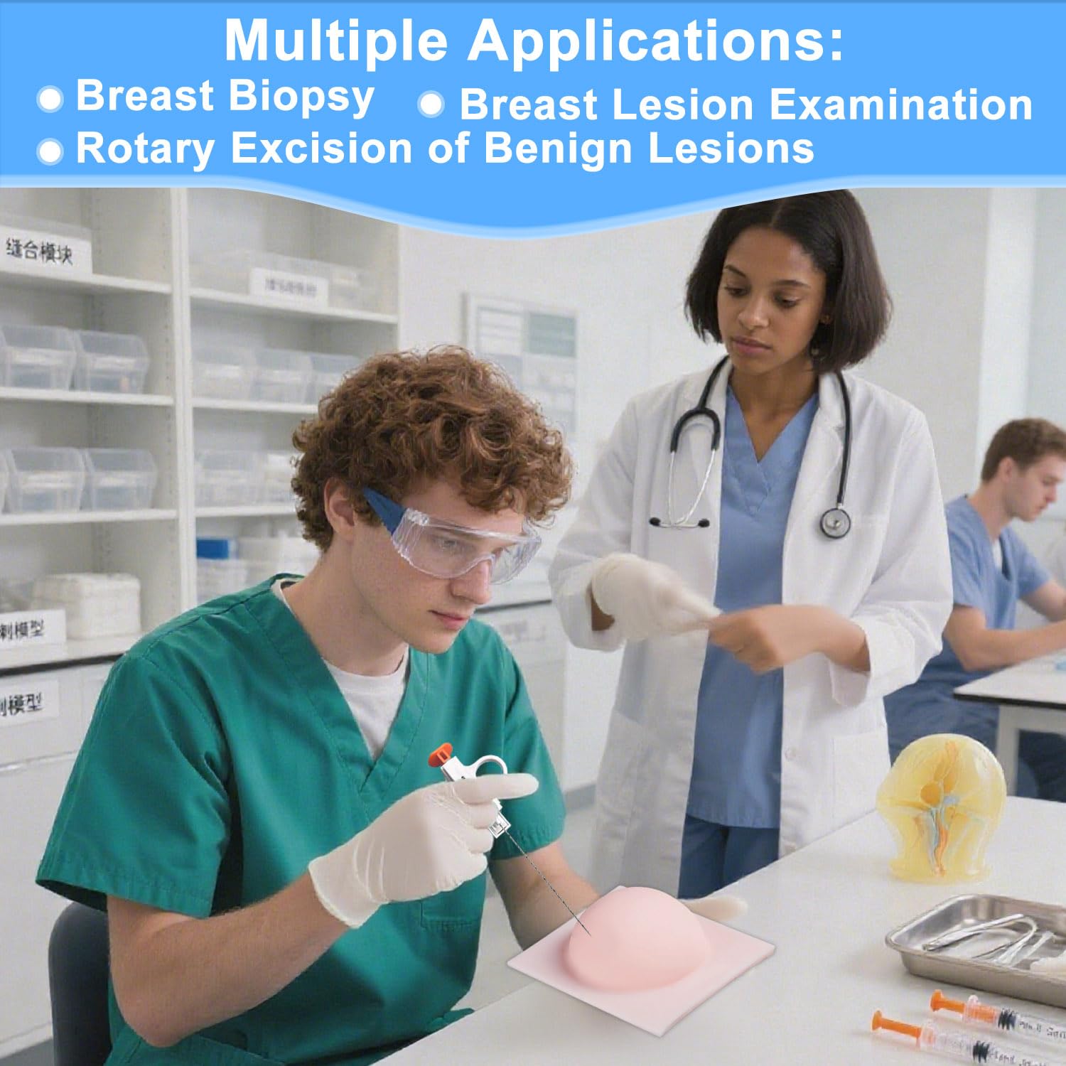 Snapklik.com : Breast Ultrasound Puncture Model,4 Simulated Lesions ...