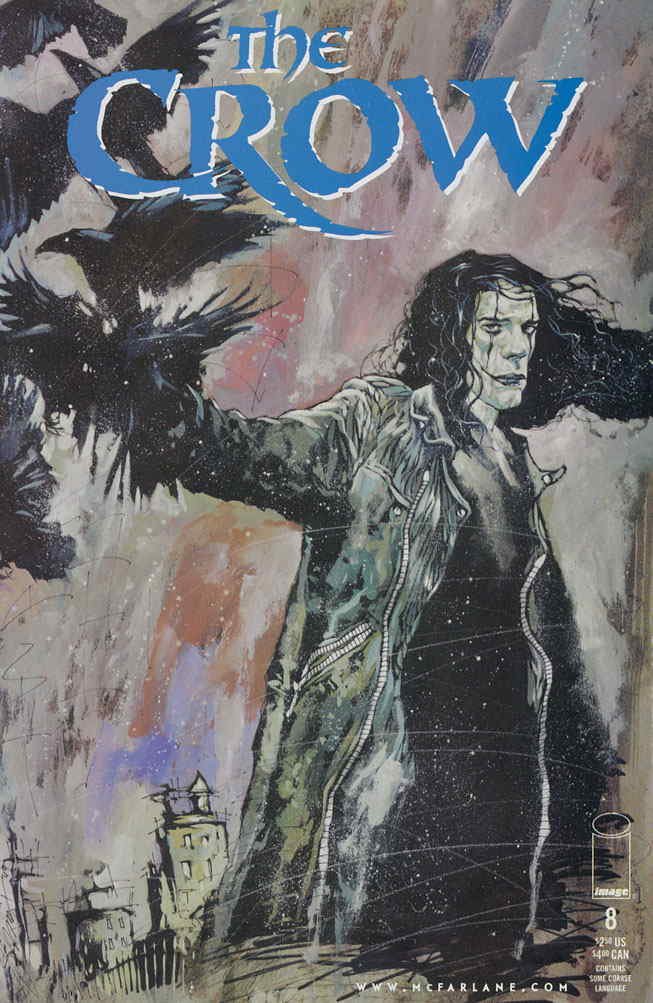 The Crow Comic Book Art