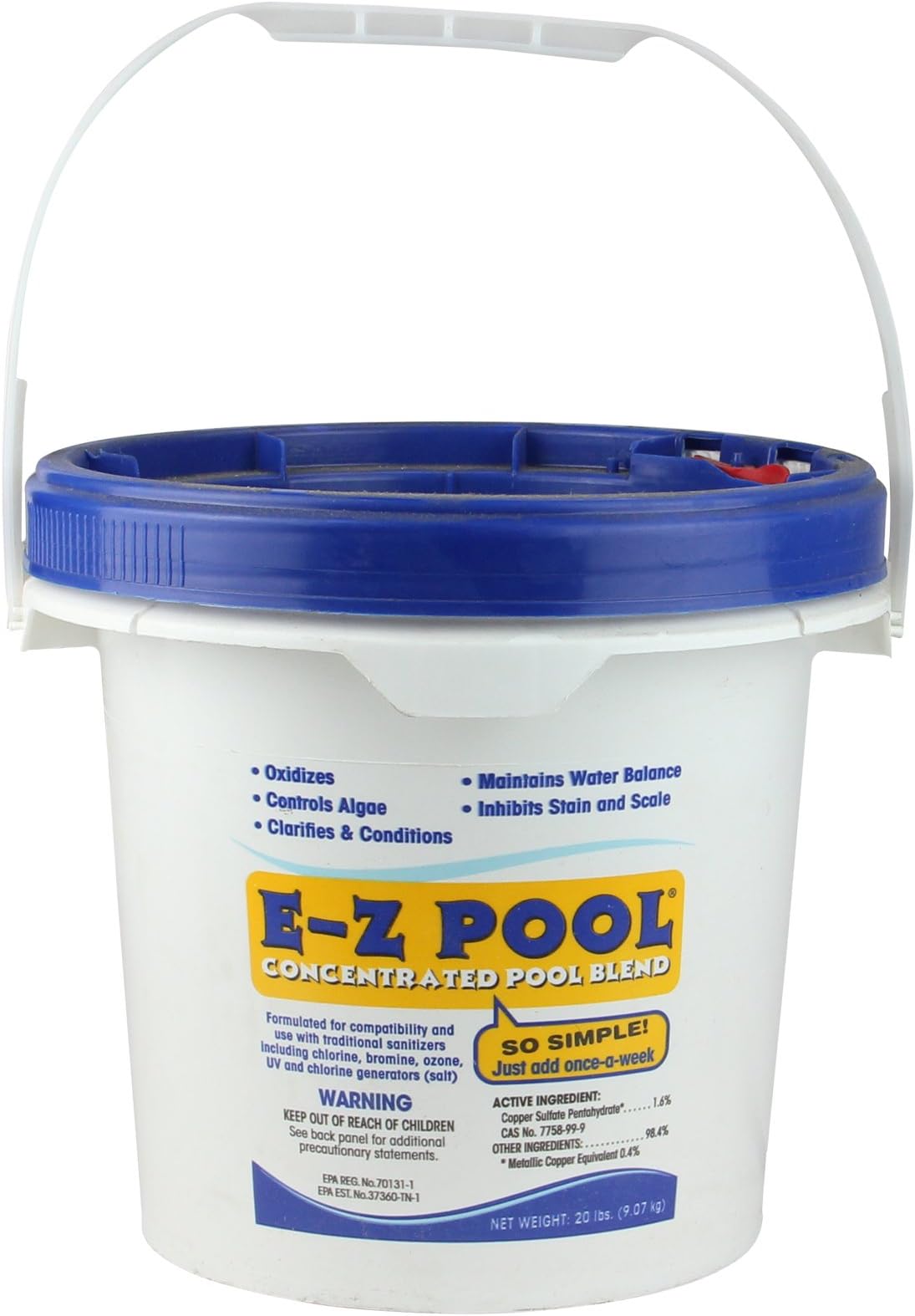 Amazon.com : EZ Pool Concentrated Pool Blend Water Care - 10 lb ...