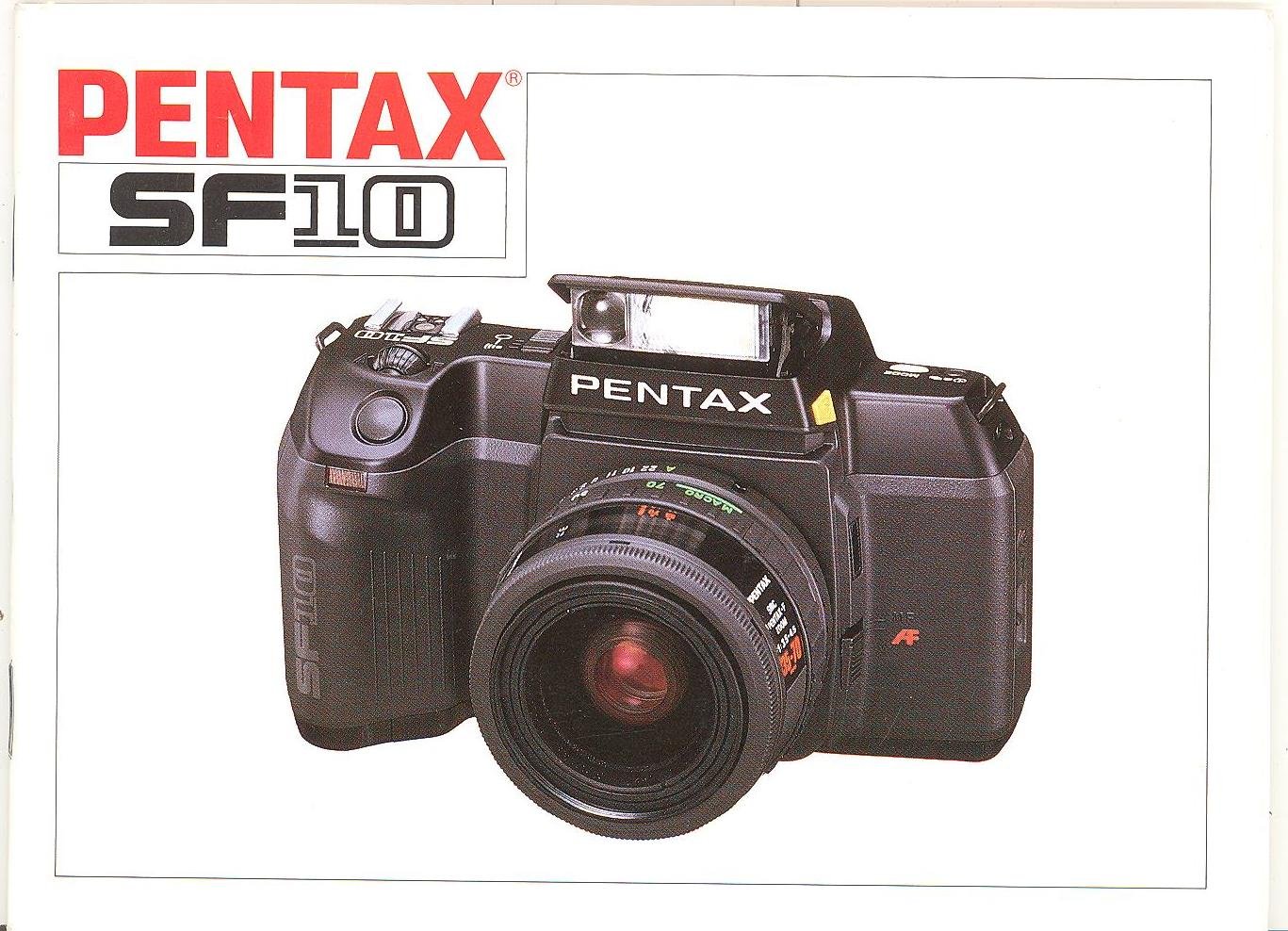 Pentax SF10 Original Instruction Manual: Pentax: Amazon.com: Books