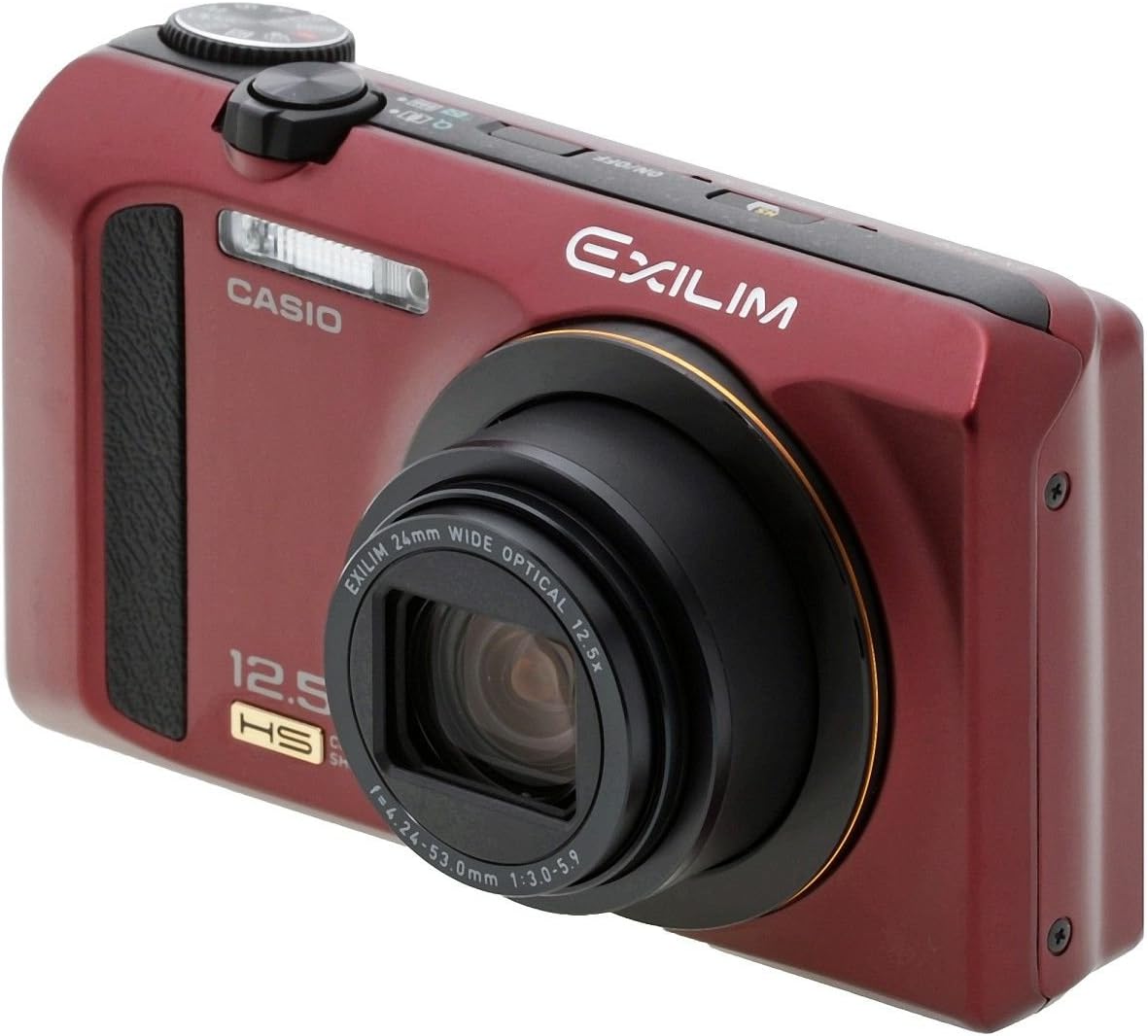 Amazon.com : Casio High Speed Exilim Ex-zr300 Digital Camera RED Ex ...