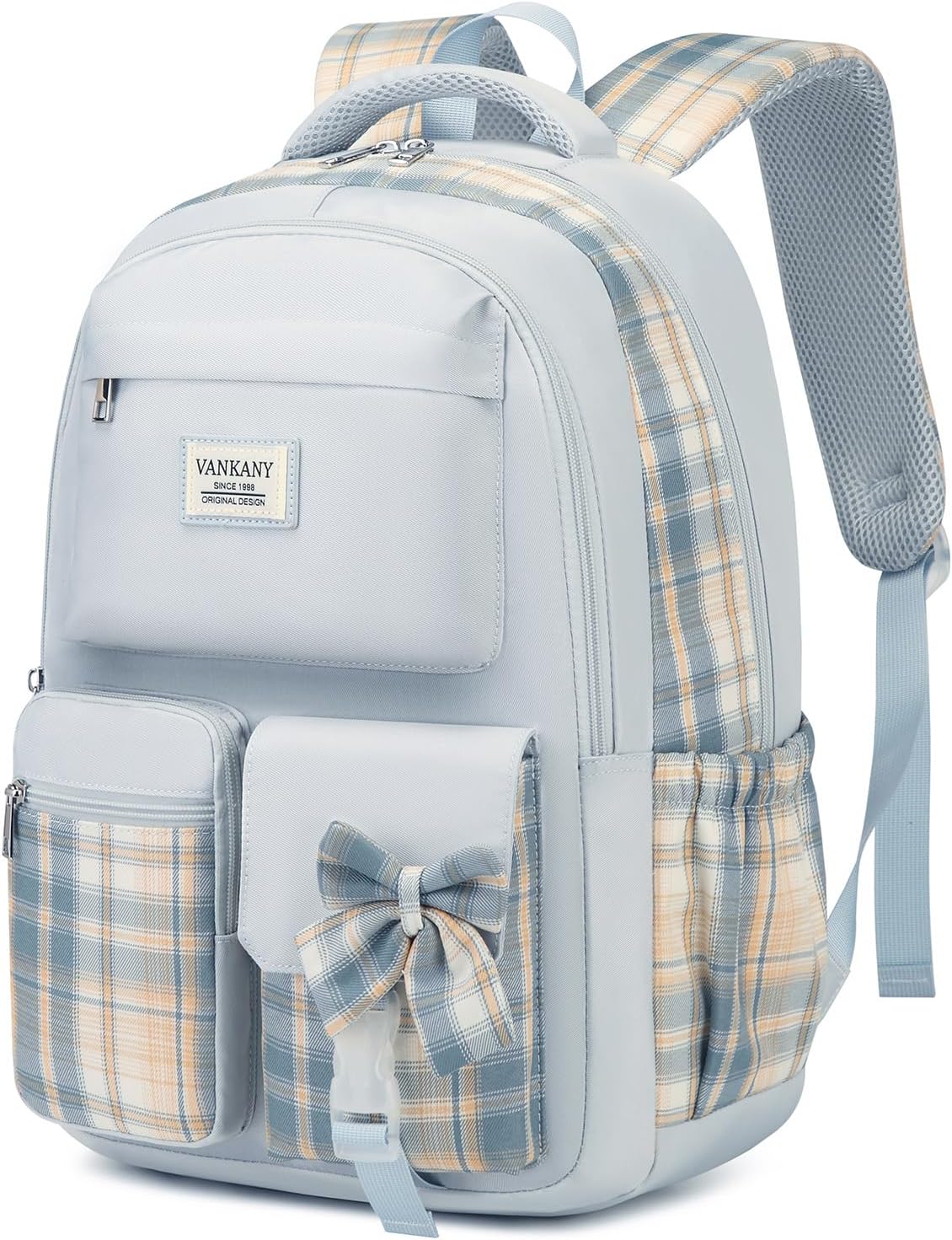 Amazon.com: VANKANY School Backpack for Teen Girls, Cute Bookbag Laptop ...