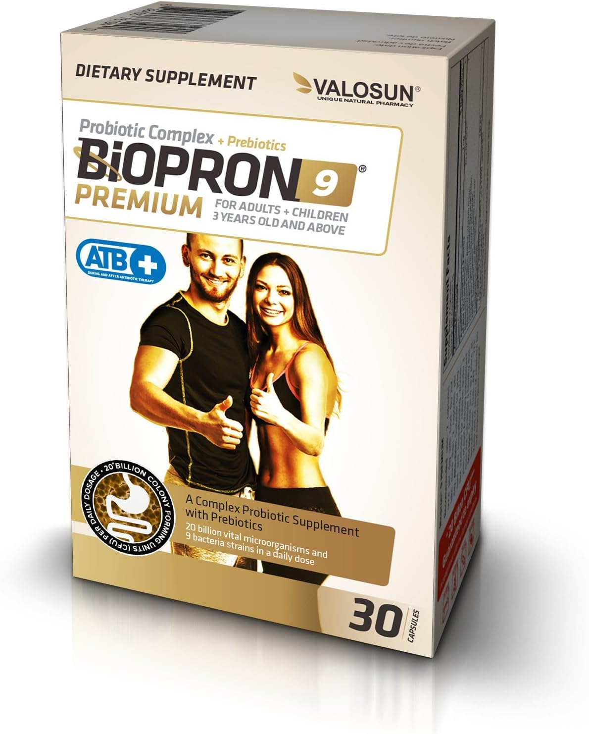 Amazon.com: Biopron Premium Probiotics with Prebiotics Gut Health ...