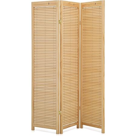 Amazon.com: MoNiBloom Oriental Shoji Room Divider 5.7ft Double Cross ...