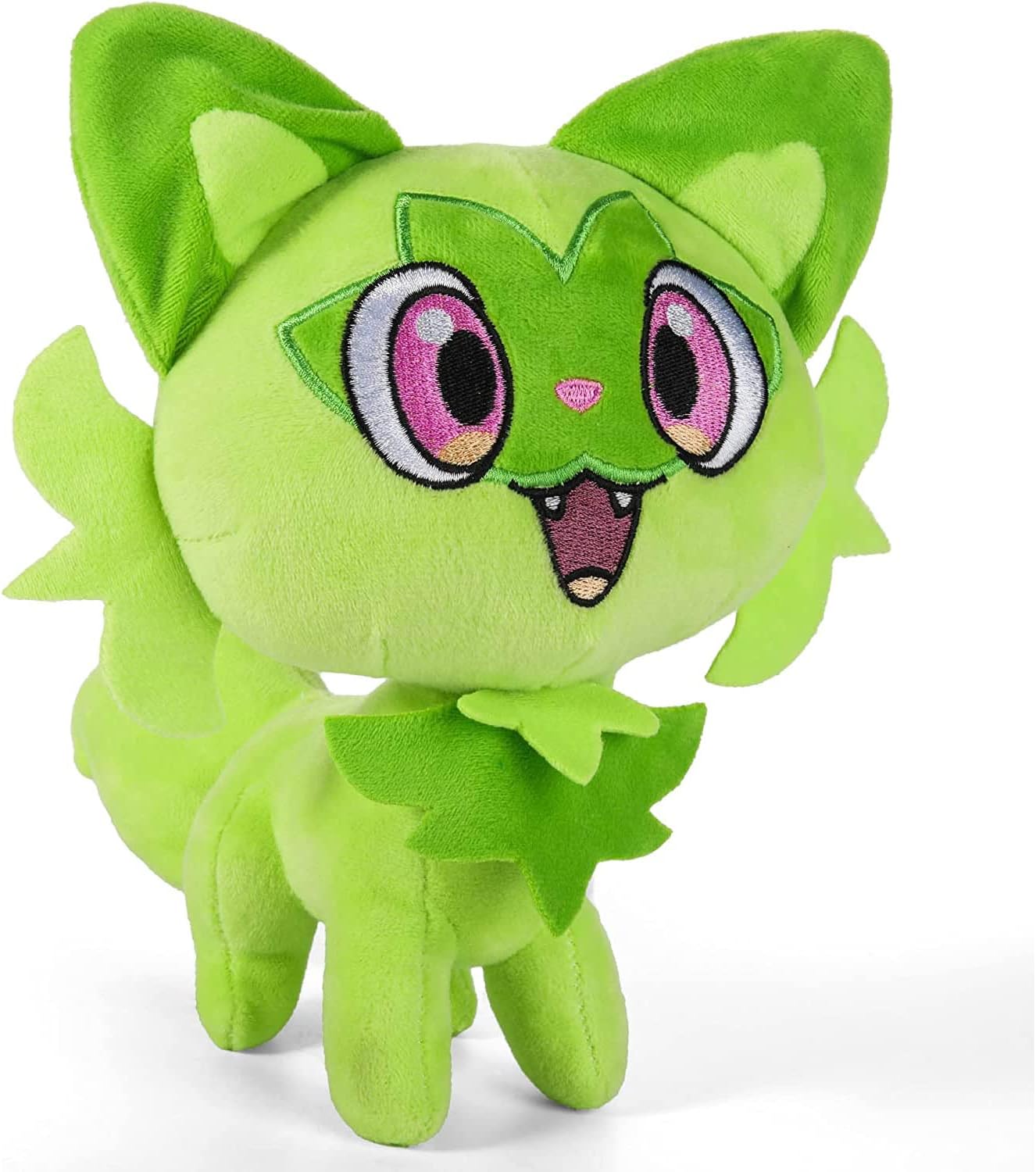 Buy Sprigatito Plush, 9.8” Green Anime Cat Plush Toy, Cute Plushies ...
