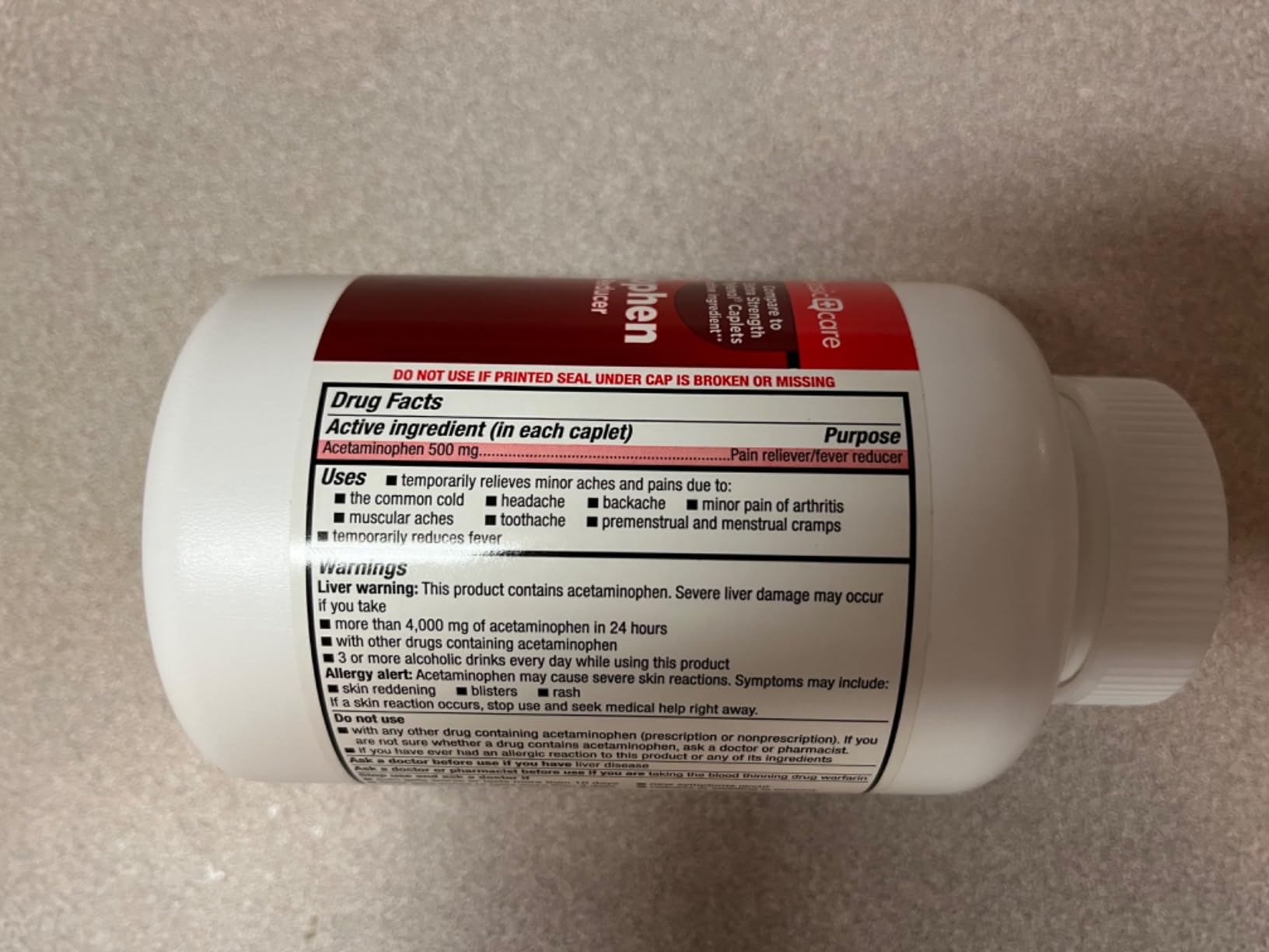 $4/mo - Finance Amazon Basic Care Extra Strength Pain Relief ...