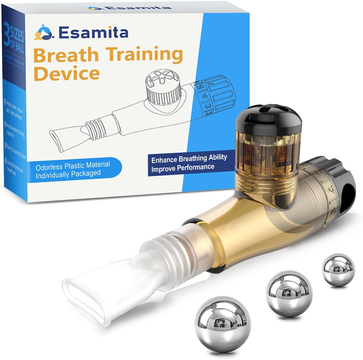 Amazon.com: Better Breathing Sport - Exercise Breather Product and ...