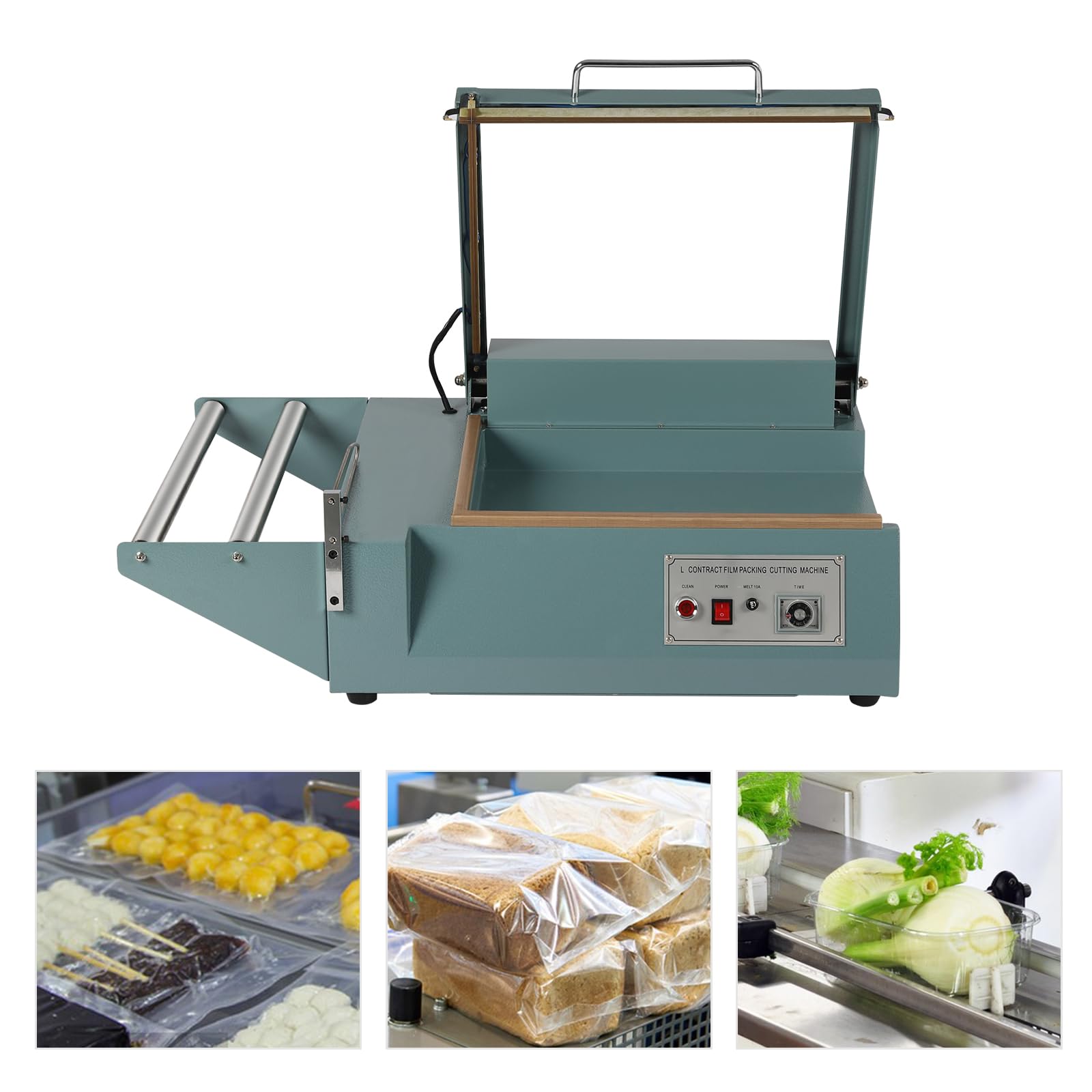 Amazon.com: L-Type Wrap Sealing Machine 1000W 110V L-Bar Sealer Cutter ...