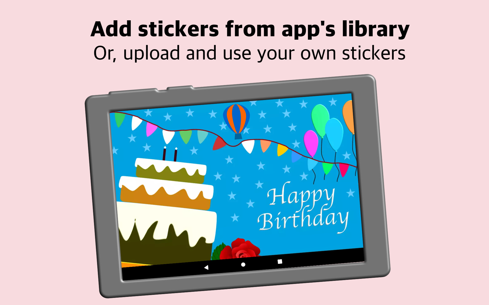 Greeting Cards Maker App - Free and Customisable - App on Amazon Appstore