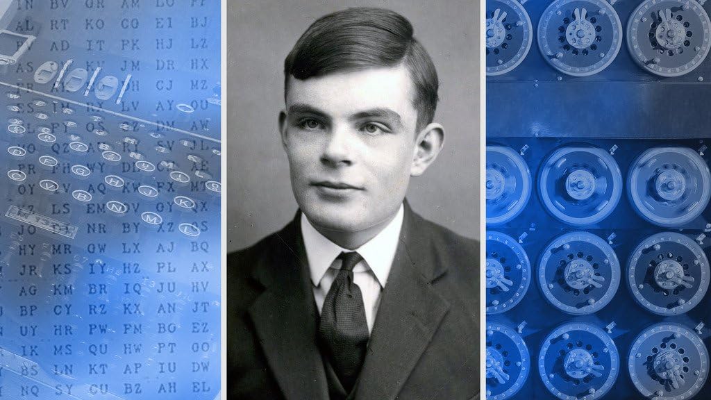 Amazon.com: Alan Turing Poster 12" x 18" Multicolour: Posters & Prints