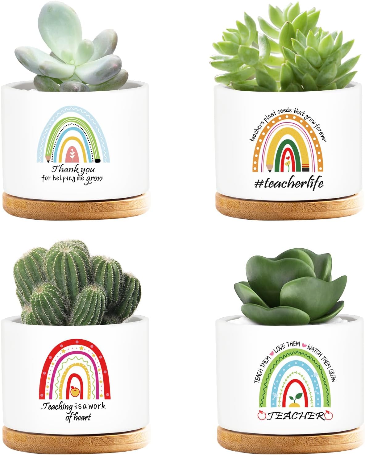 Amazon.com : UAREHIBY Teacher Appreciation Gifts for Women Men in Bulk ...