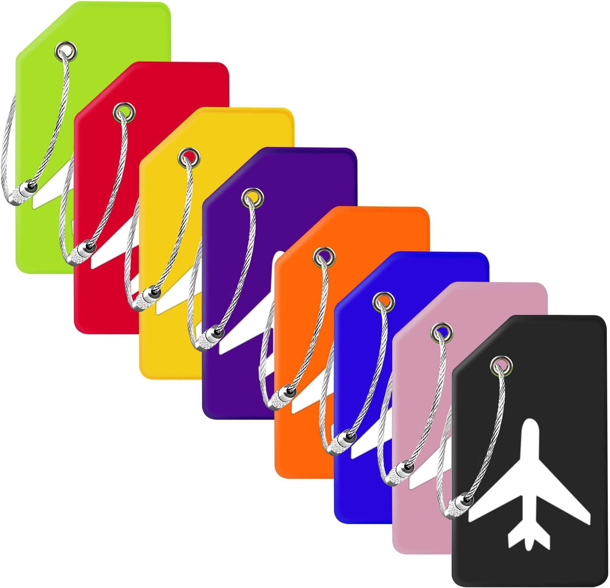 Amazon.com: Luggage Tags Business Card Holder by TUFFTAAG - Durable ...