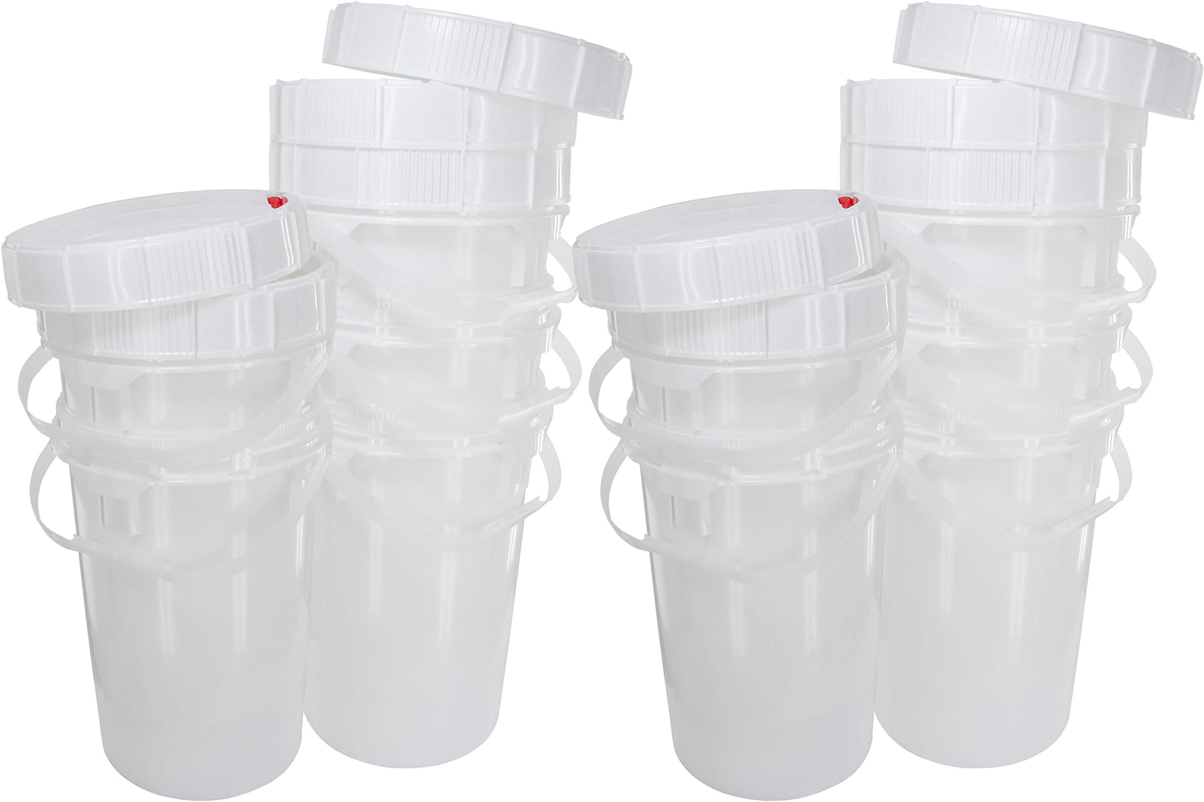 Amazon.com - Screw Top Bucket and Lid, 6.5 Gallon, Life-Latch New ...