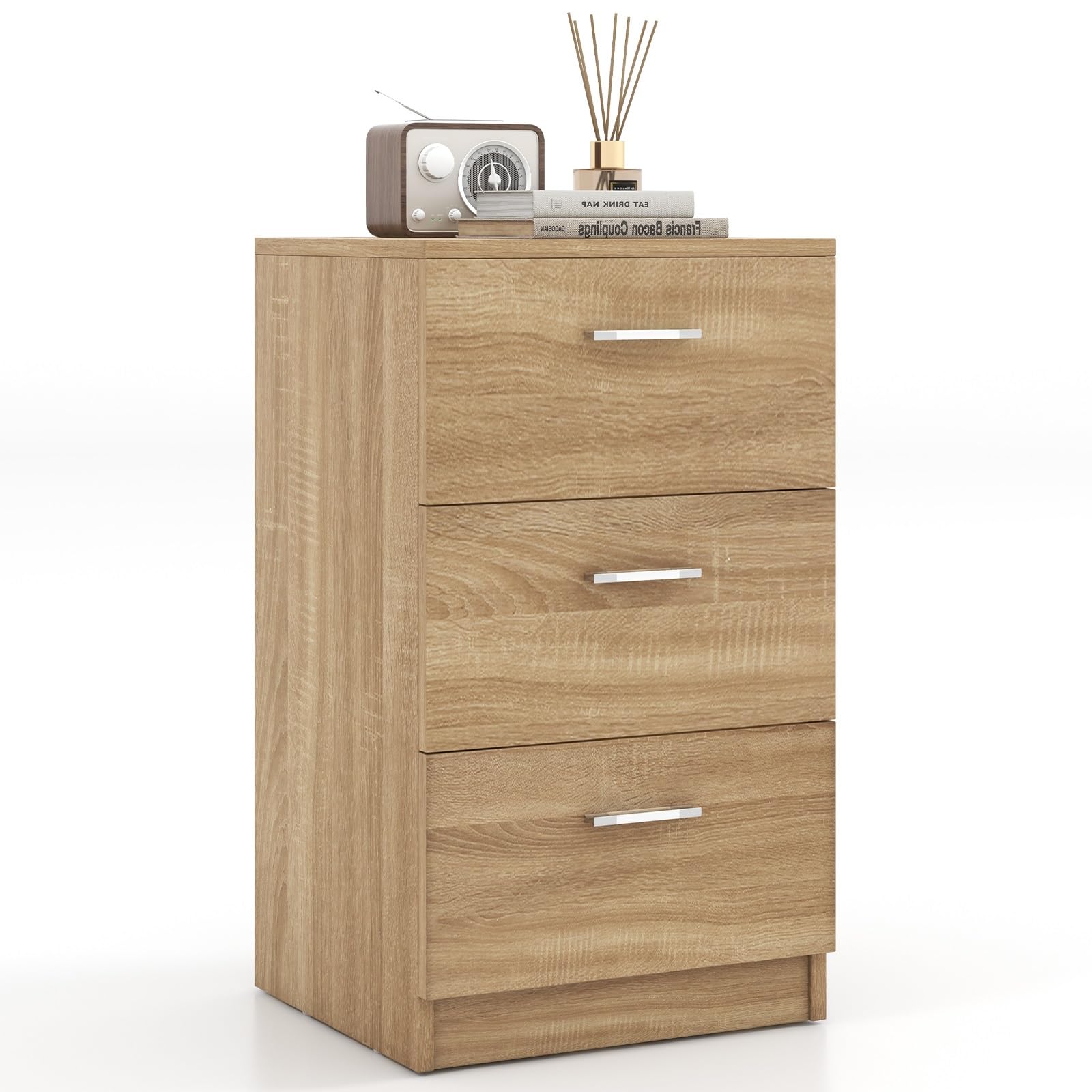 Multigot Chest of Drawers, Wooden Storage Cabinet with 3 Drawers ...