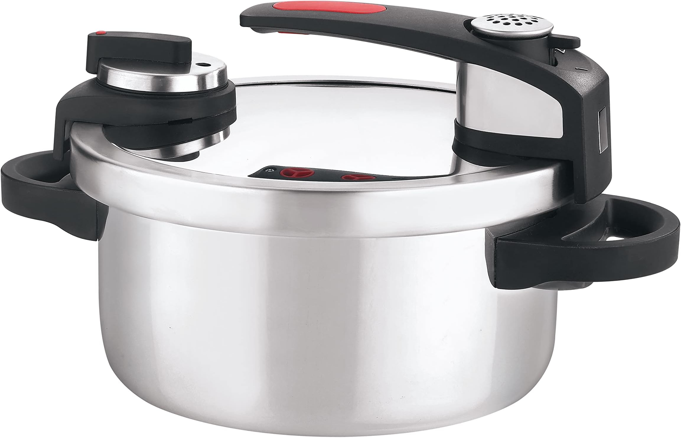 Buy Prestige 5L Svachh FLIP-ON Stainless Steel Tri-ply bottom Pressure ...
