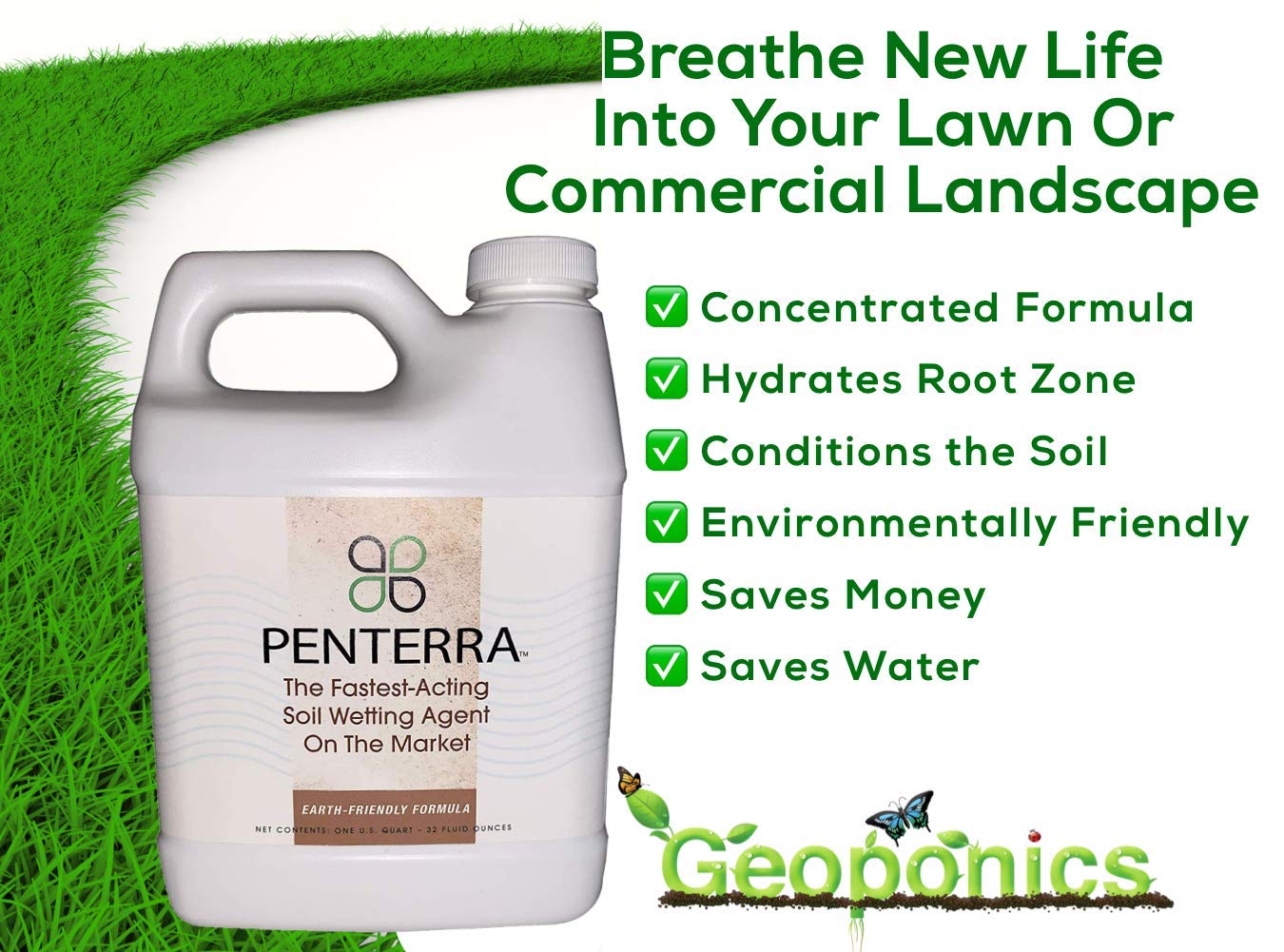 Buy Penterra Soil Penetrant and Wetting Agent – Promotes Water Movement ...