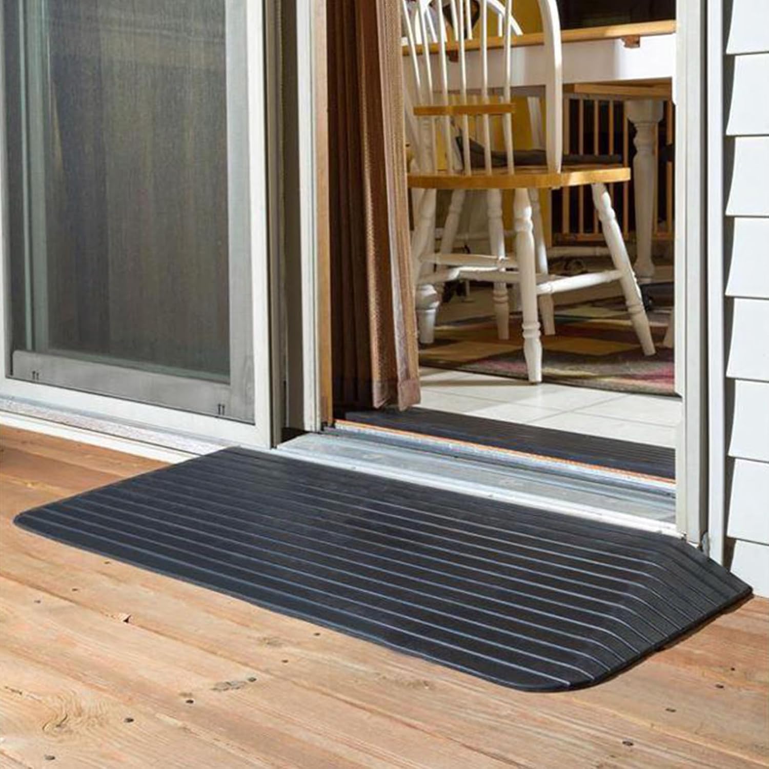 Safety Doorstep Ramp, Threshold Ramp, Wheelchair & Walker Ramp : Amazon ...